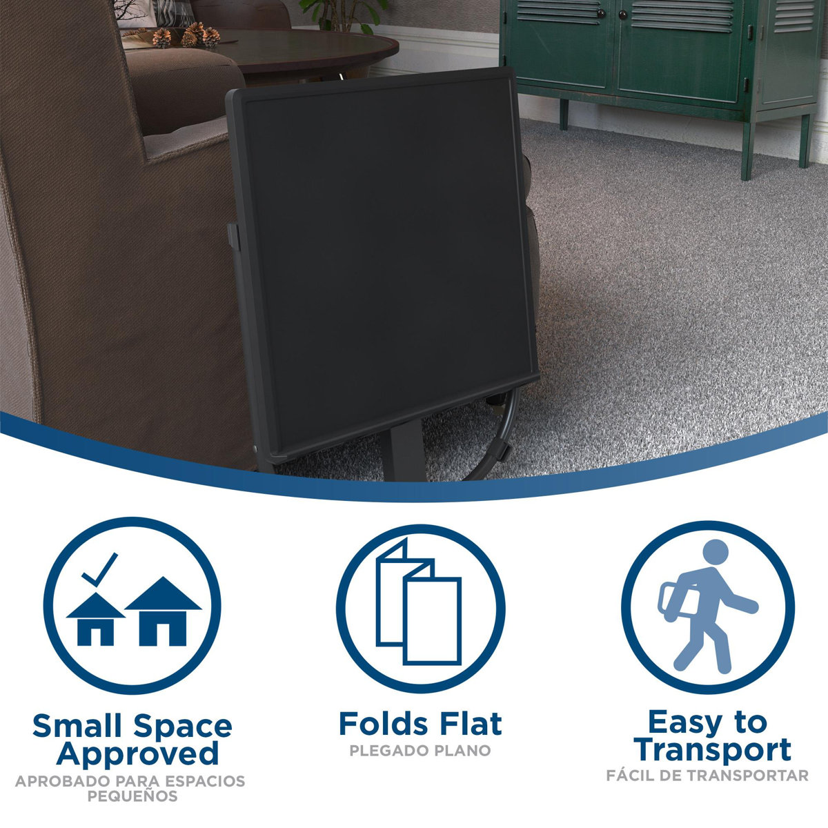 COSCO Multi-Functional, Adjustable Height Personal Folding Activity ...