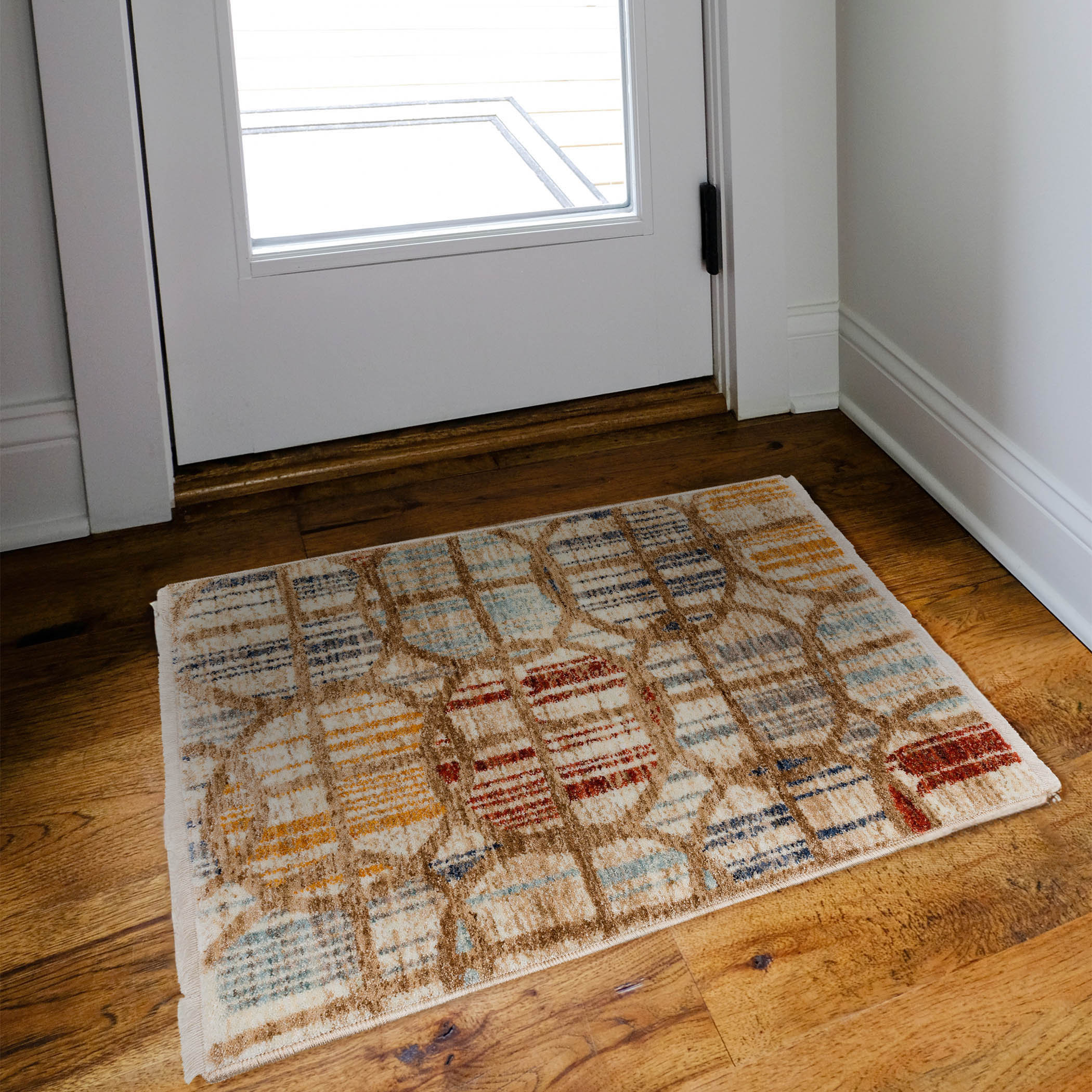 Ebern Designs Mraz NA12 Khaki Rug | Wayfair