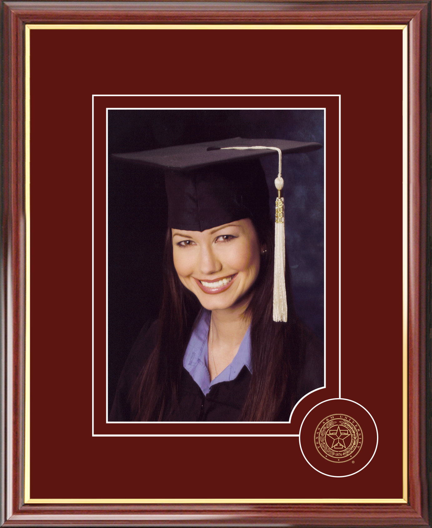 Campus Images NCAA Texas A&M Aggies Graduate Portrait Picture Frame ...
