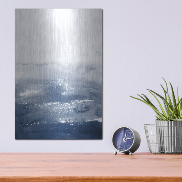 Wrought Studio™ 'The Deep Blue' by Brandon Wong Metal Wall Art | Wayfair
