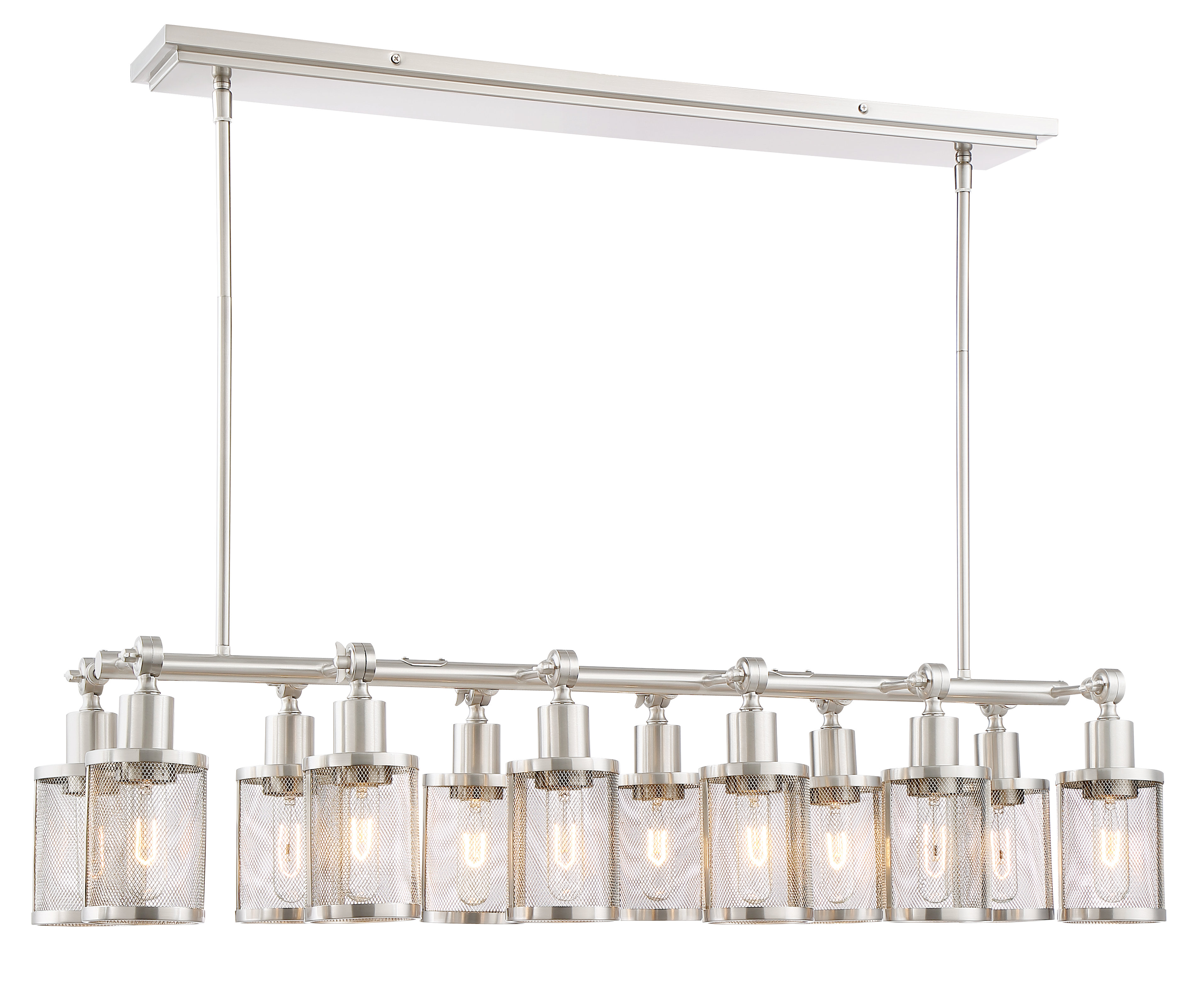 Breakwater Bay Maner 12 - Light Kitchen Island Linear Pendant - Wayfair ...