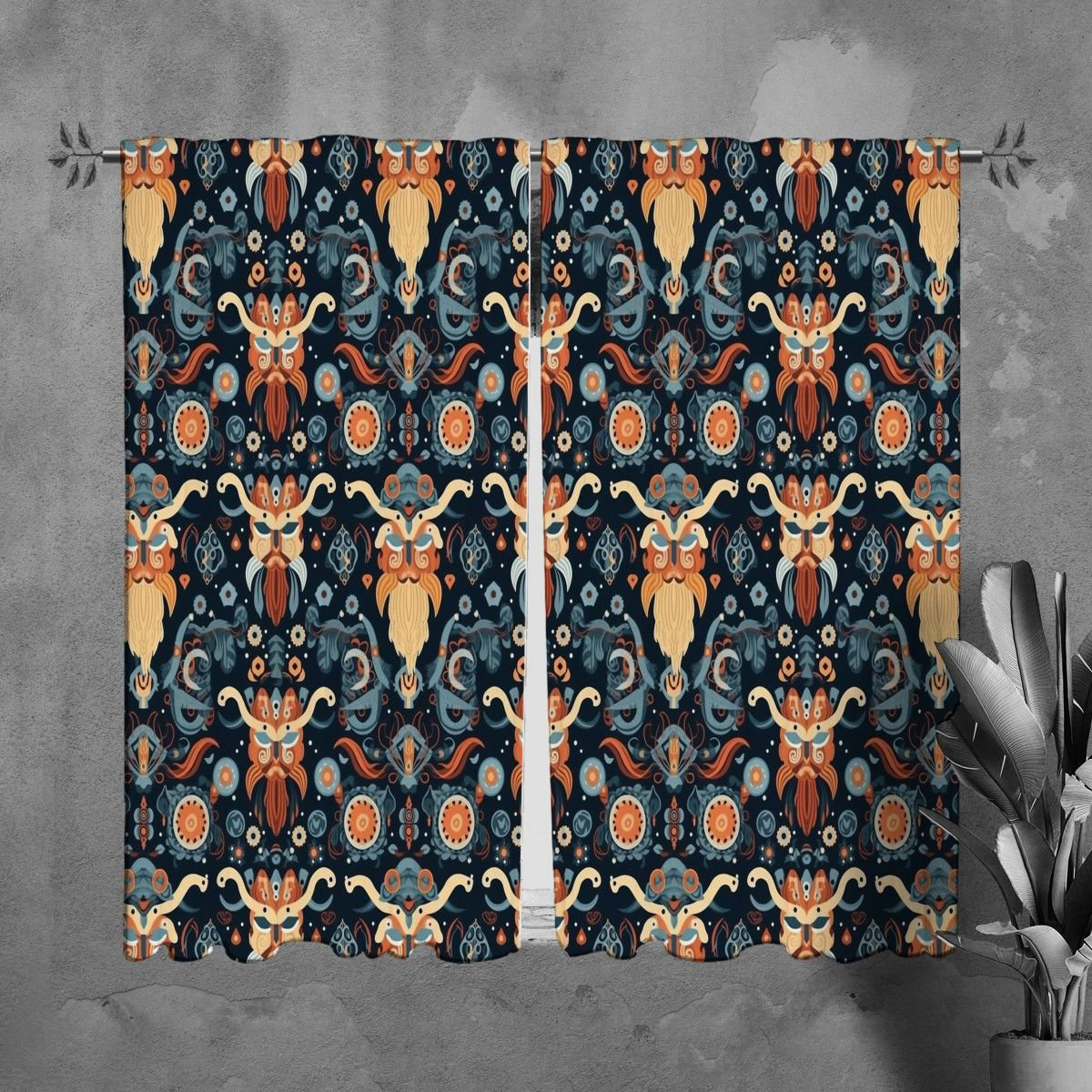 Wildon Home® Androff Polyester Room Darkening Curtain Pair | Wayfair