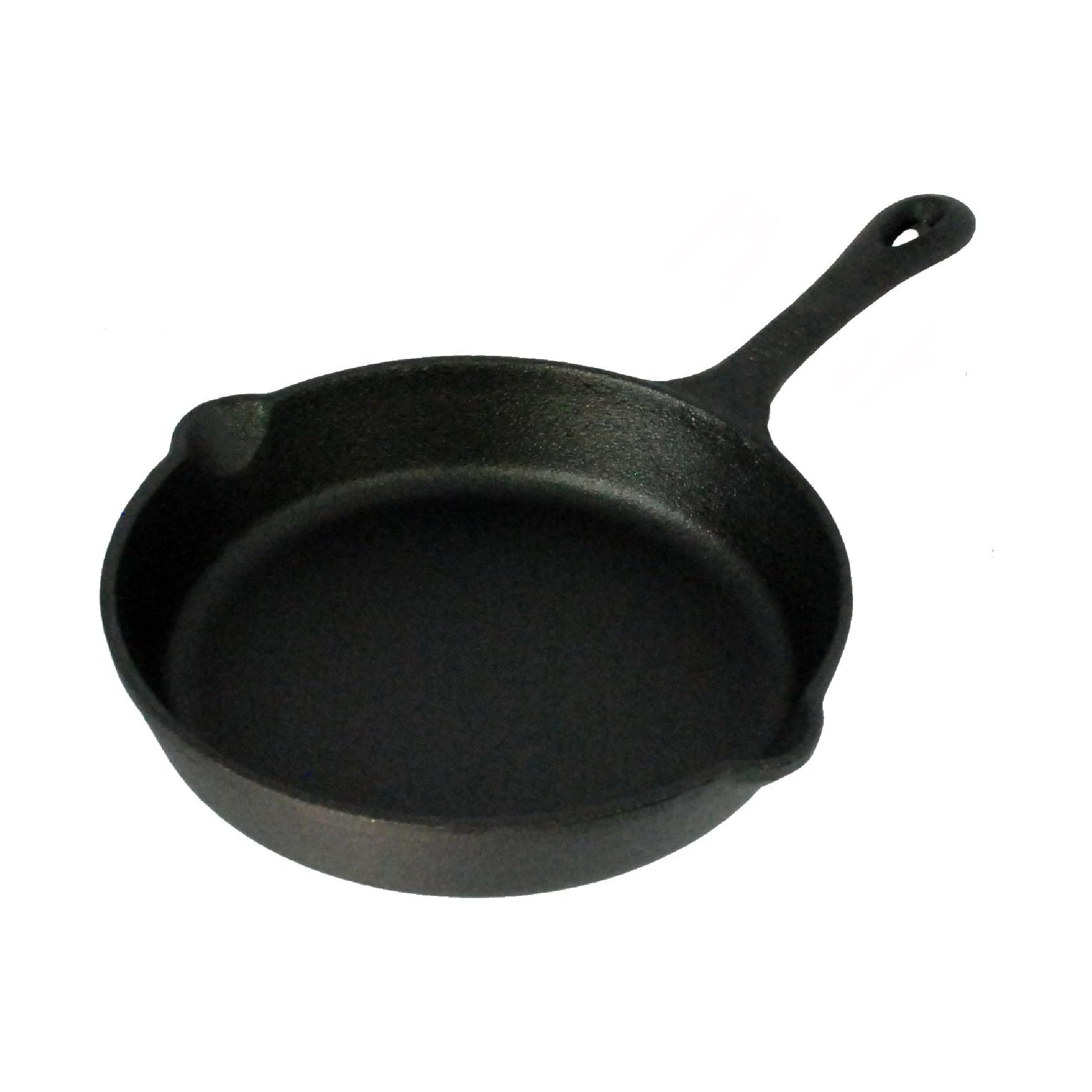 Belfry Kitchen Buckingham Cast Iron Frying Pan 25 cm , Pre-seasoned ...