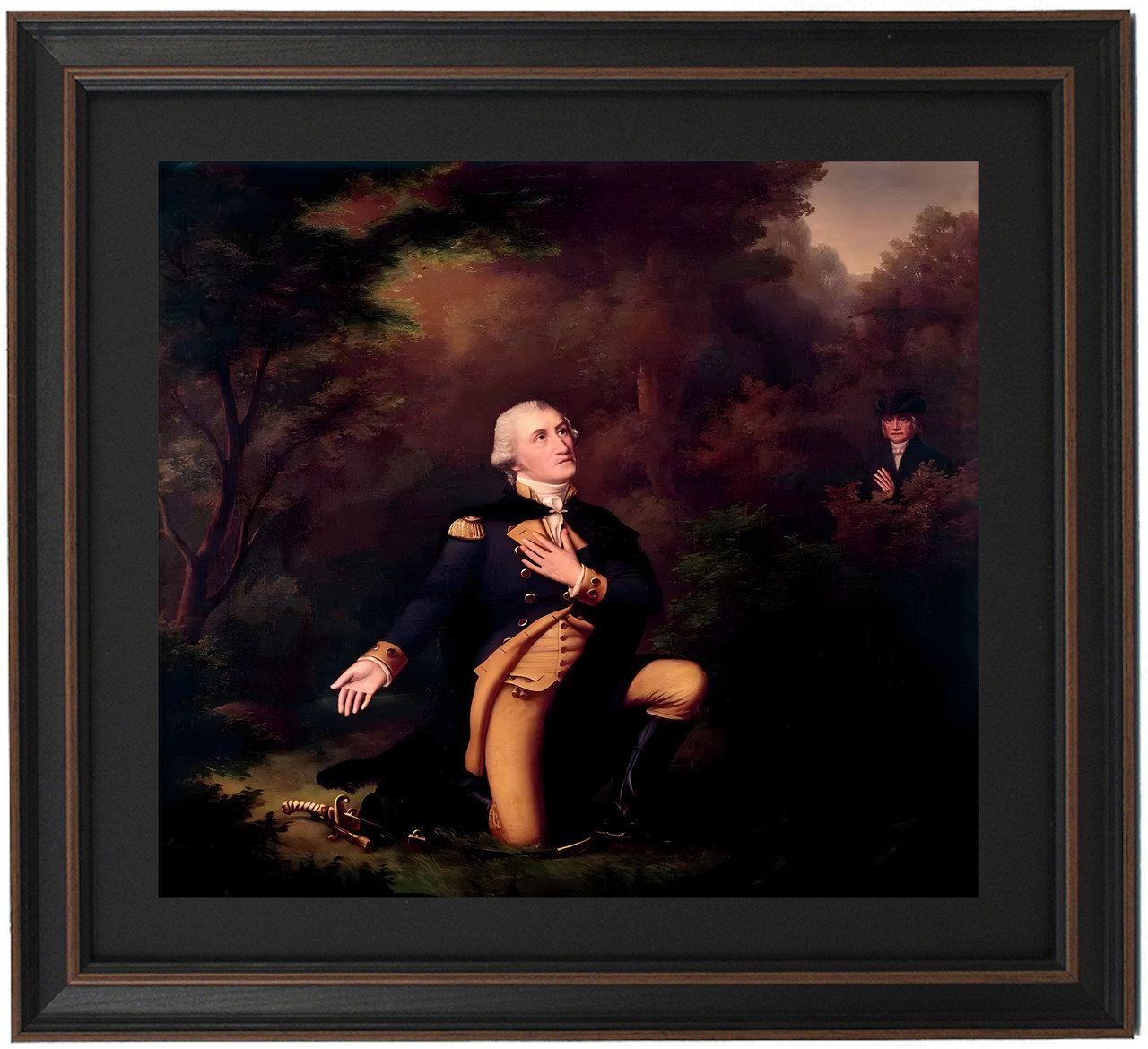 Alcott Hill® George Washington In Prayer At Valley Forge By Paul Weber ...