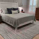 Dovecove Abstract Handmade Tufted Aqua Area Rug & Reviews | Wayfair