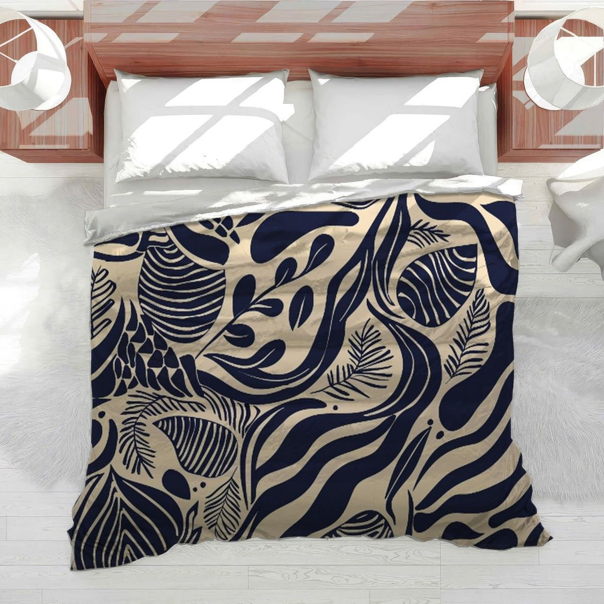 VisionDecor Abstract Bedding Cool Motif Comforter Creative | Wayfair