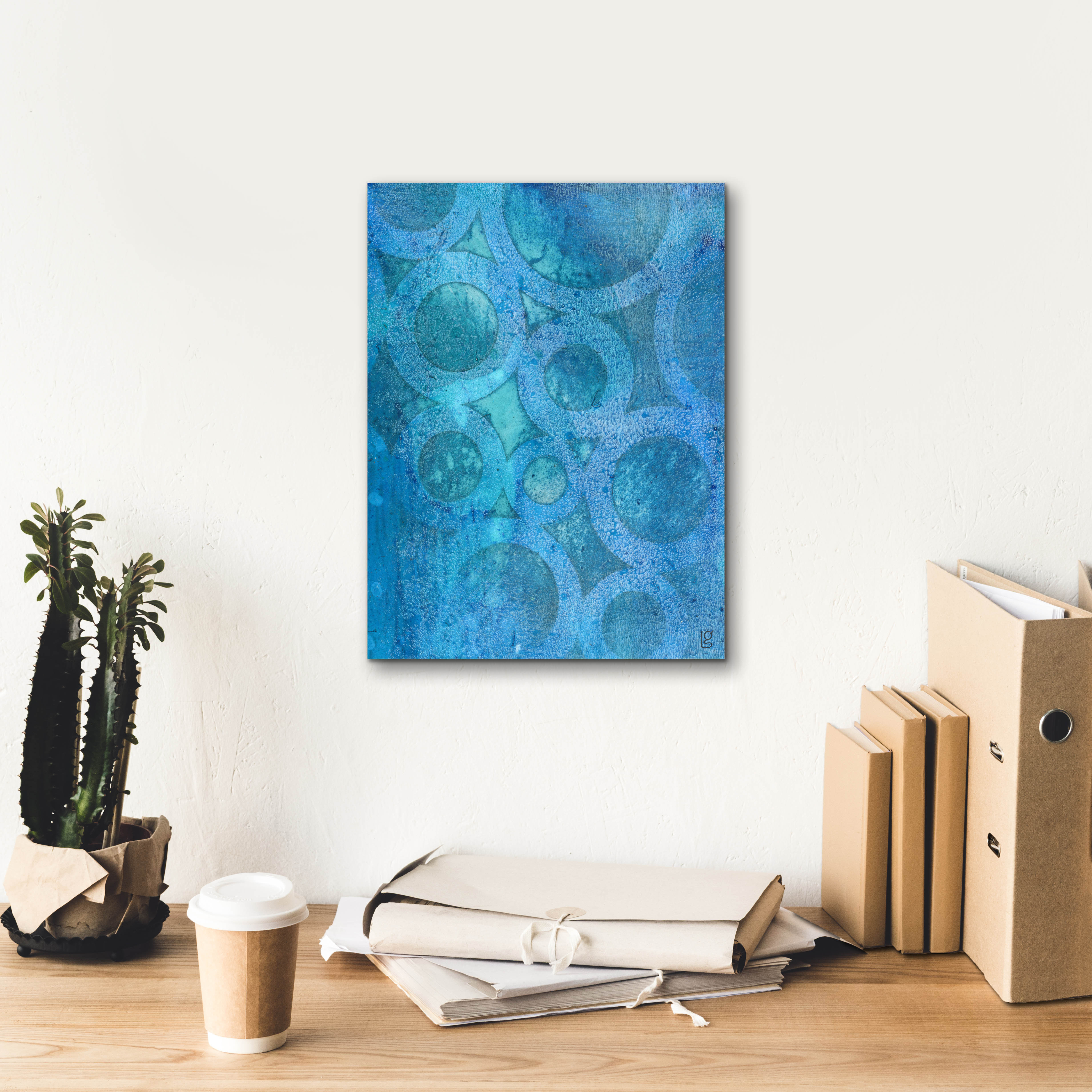 Wrought Studio™ Repetitive Thoughts' by Laura Gibson Canvas Wall Art ...