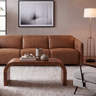 Latitude Run® Melanija Curved Coffee Table & Reviews | Wayfair