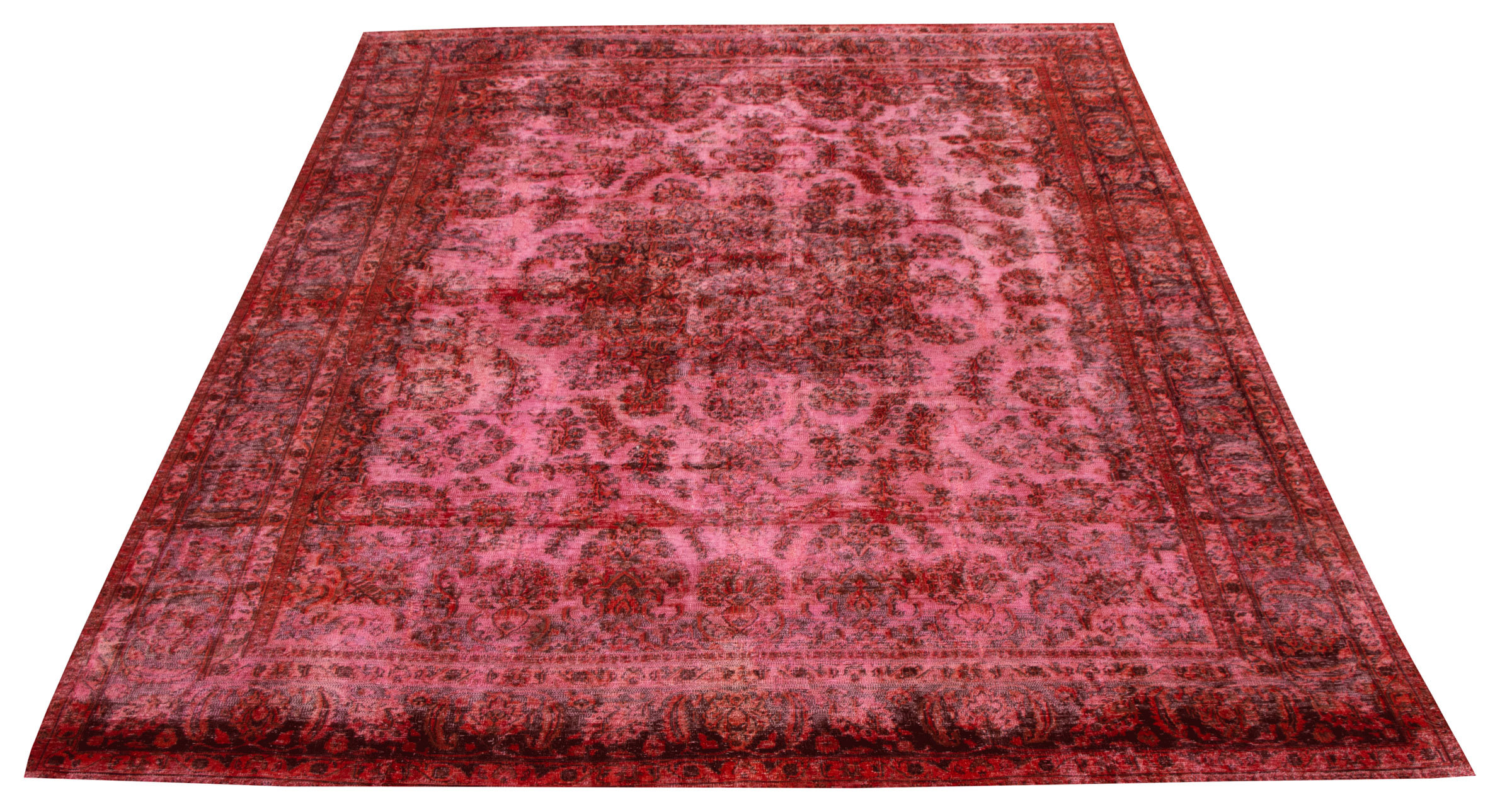 Isabelline Color Transition Red Rug 9''6" X 12''1" | Wayfair