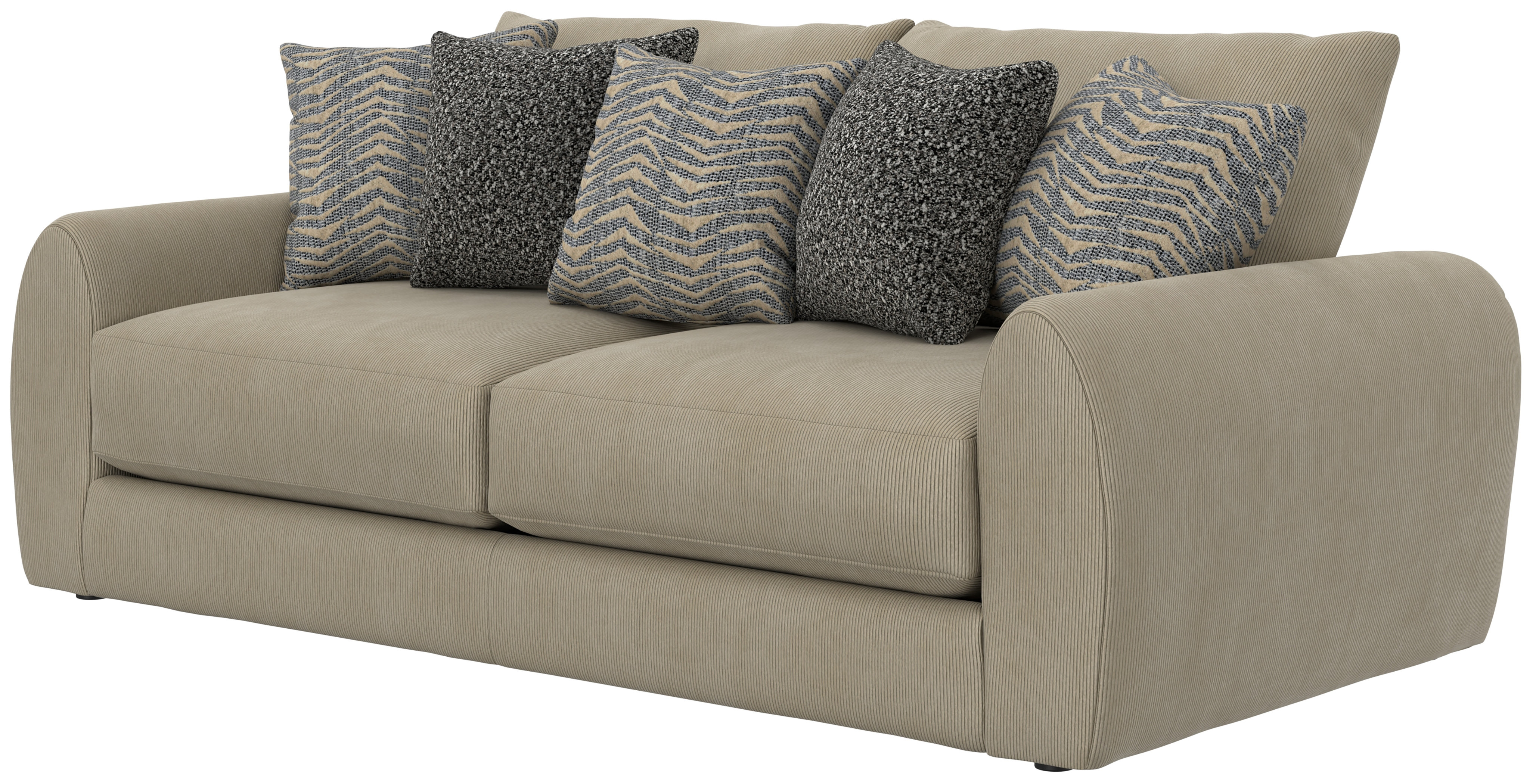 Latitude Run® Vumera Sofa with Cuddler Coil Cushions - Wayfair Canada