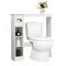 Brayden Studio Pendergrast 30" W x 32" H x 8" D Over-the-Toilet Storage ...