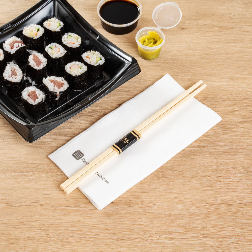 Restaurantware-Bambuddha 9.5 Inch To Go Chopsticks, Durable Bamboo ...