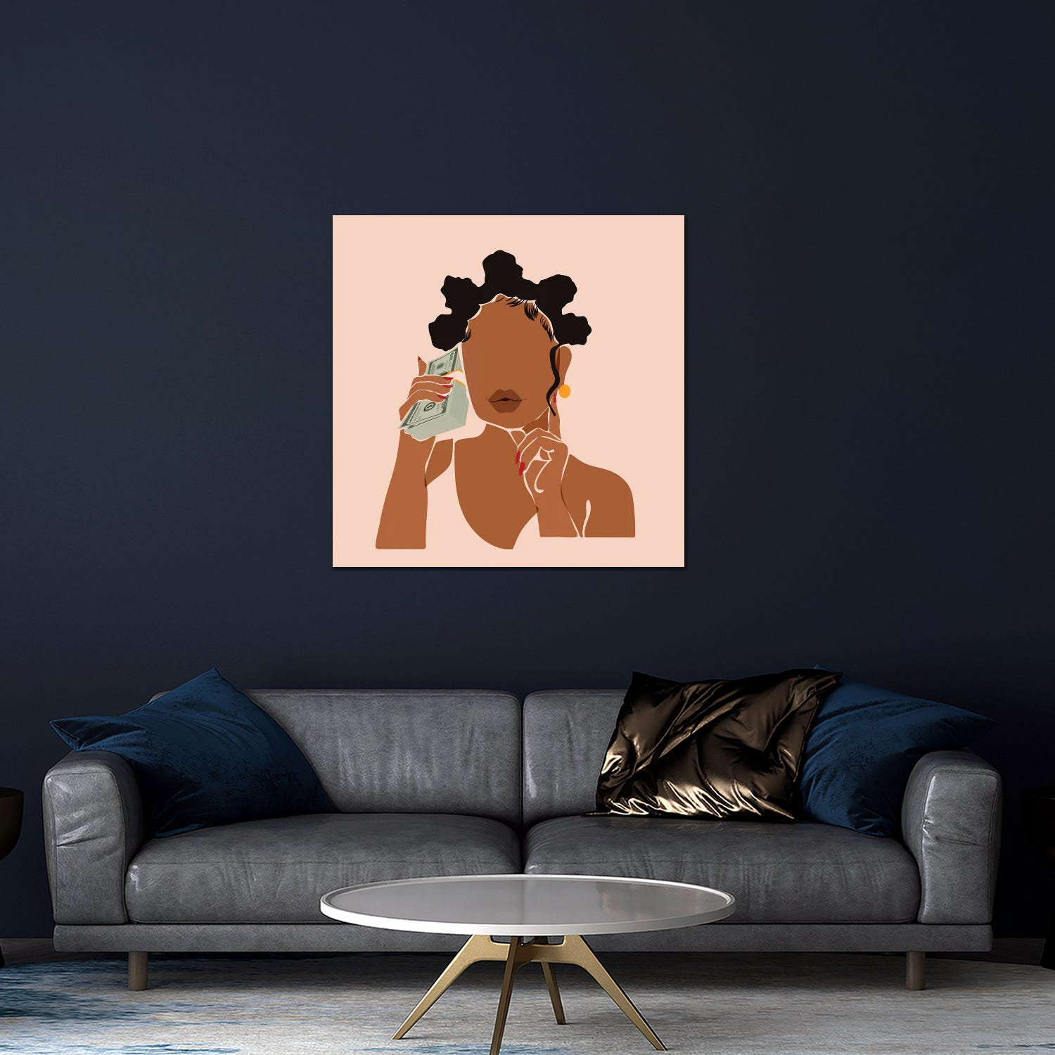 Red Barrel Studio® Mo' Money, No Problems by Domonique Brown - Unframed ...