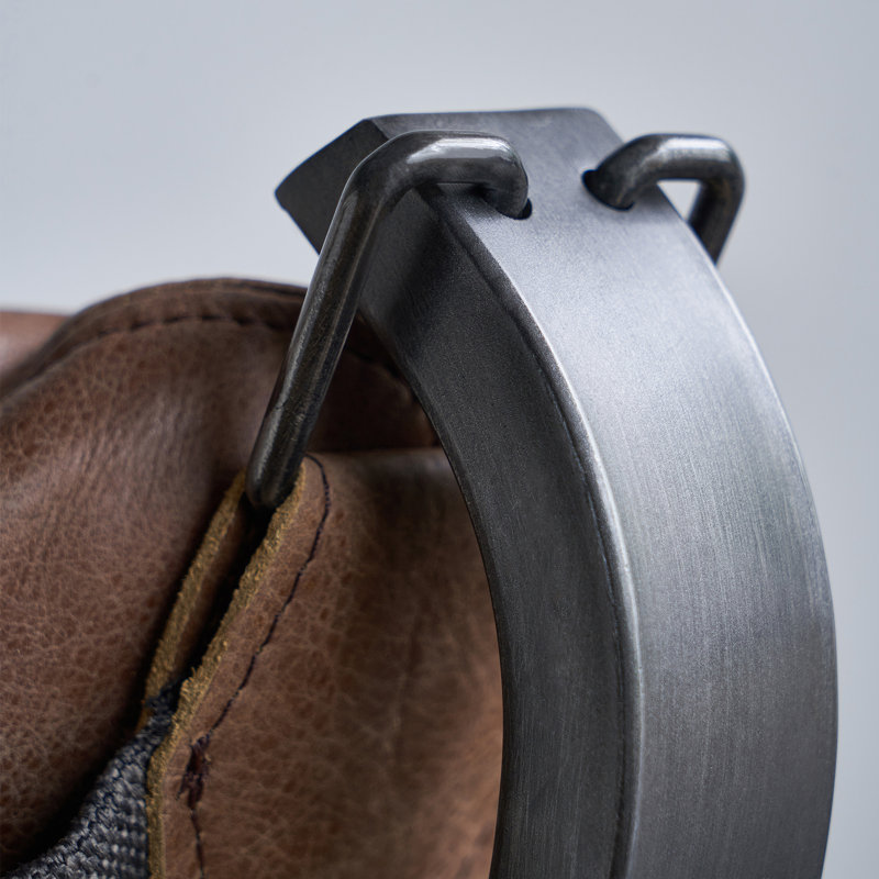 17 Stories Alyrah 29'' Wide Genuine Leather Accent Chair & Reviews ...