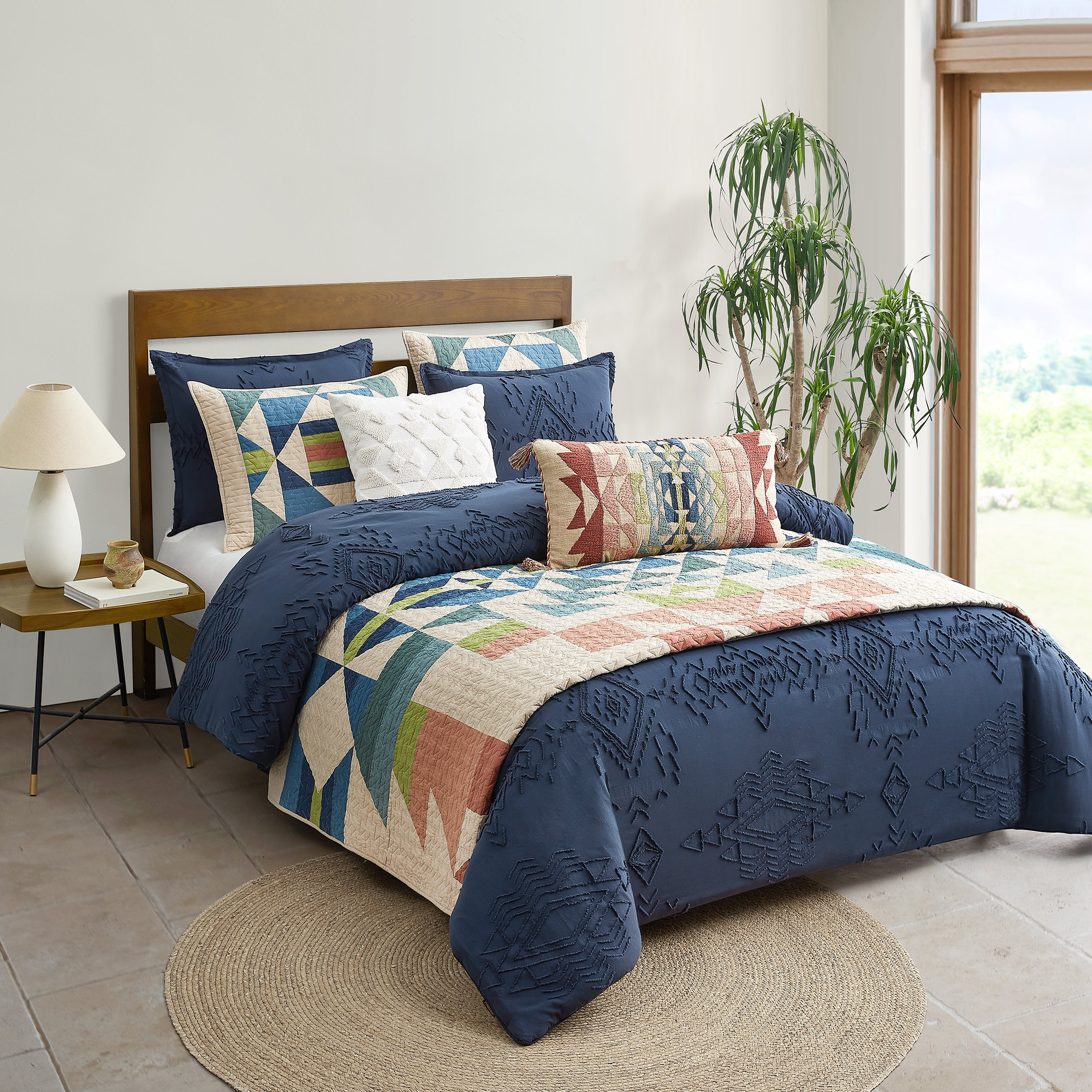 Pendleton Opal Springs Pieced Quilt Tan | Wayfair