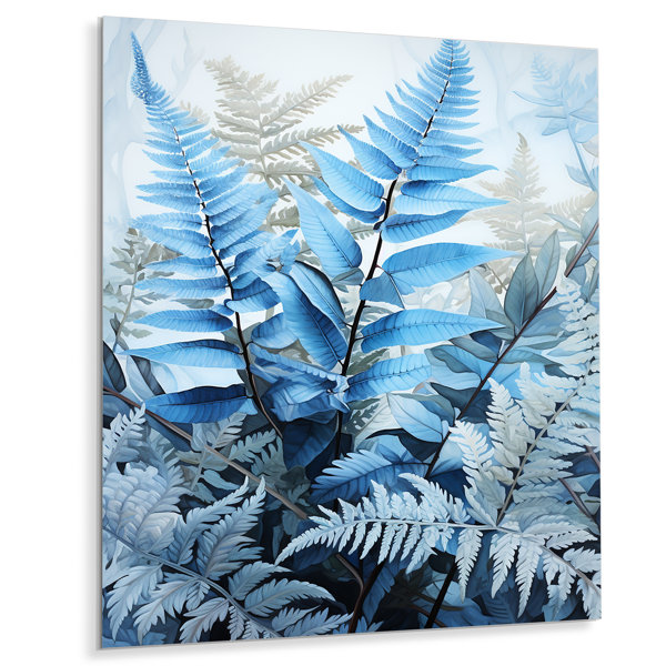 Winston Porter " Ferns Azure Dreams I " on Metal - Wayfair Canada