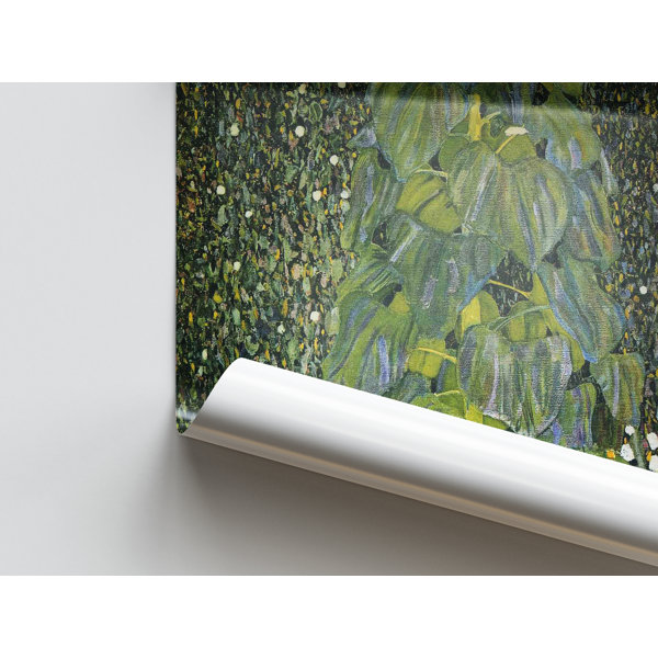 August Grove Large Gustav Klimt The Sunflower Canvas Print - Famous 3D ...