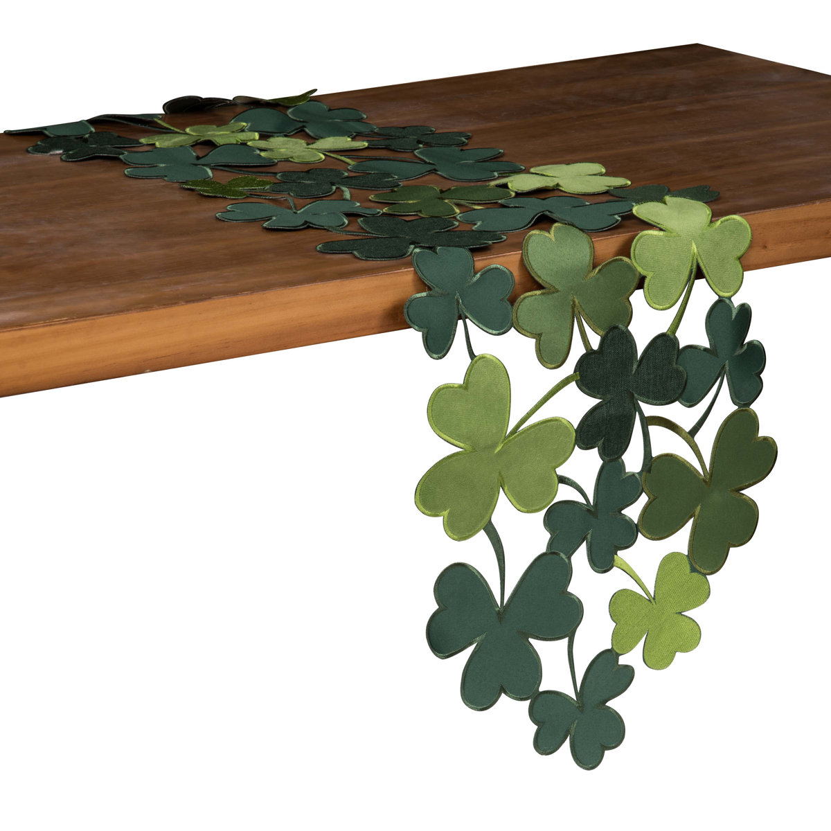 The Holiday Aisle® Clover Cutwork St. Patrick's Novelty Shaped Table ...