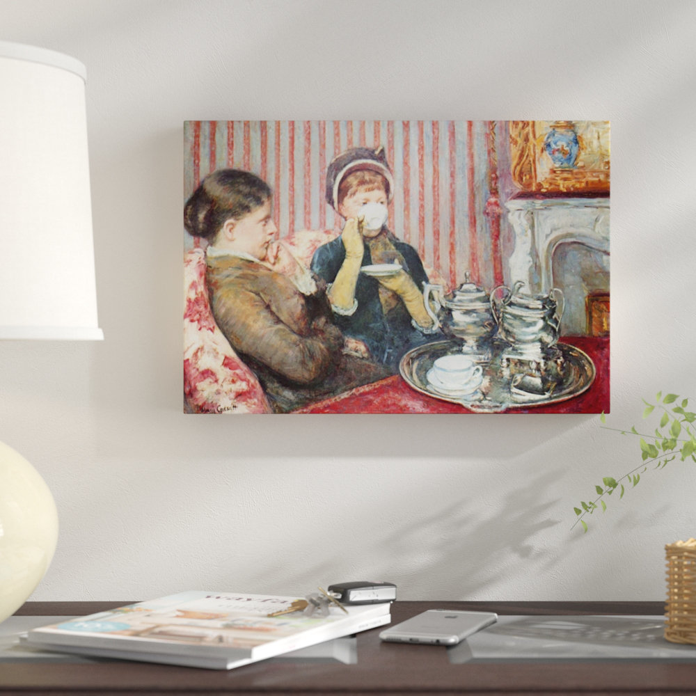 Vault W Artwork 'A Cup of Tea 1880' Print on Canvas | Wayfair