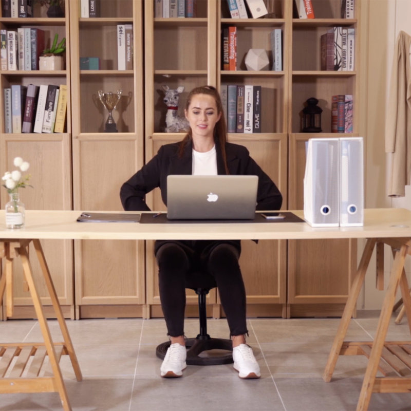 Inbox Zero Valenzuela Fitness Seat,ADHD Chair Stool for Stability ...