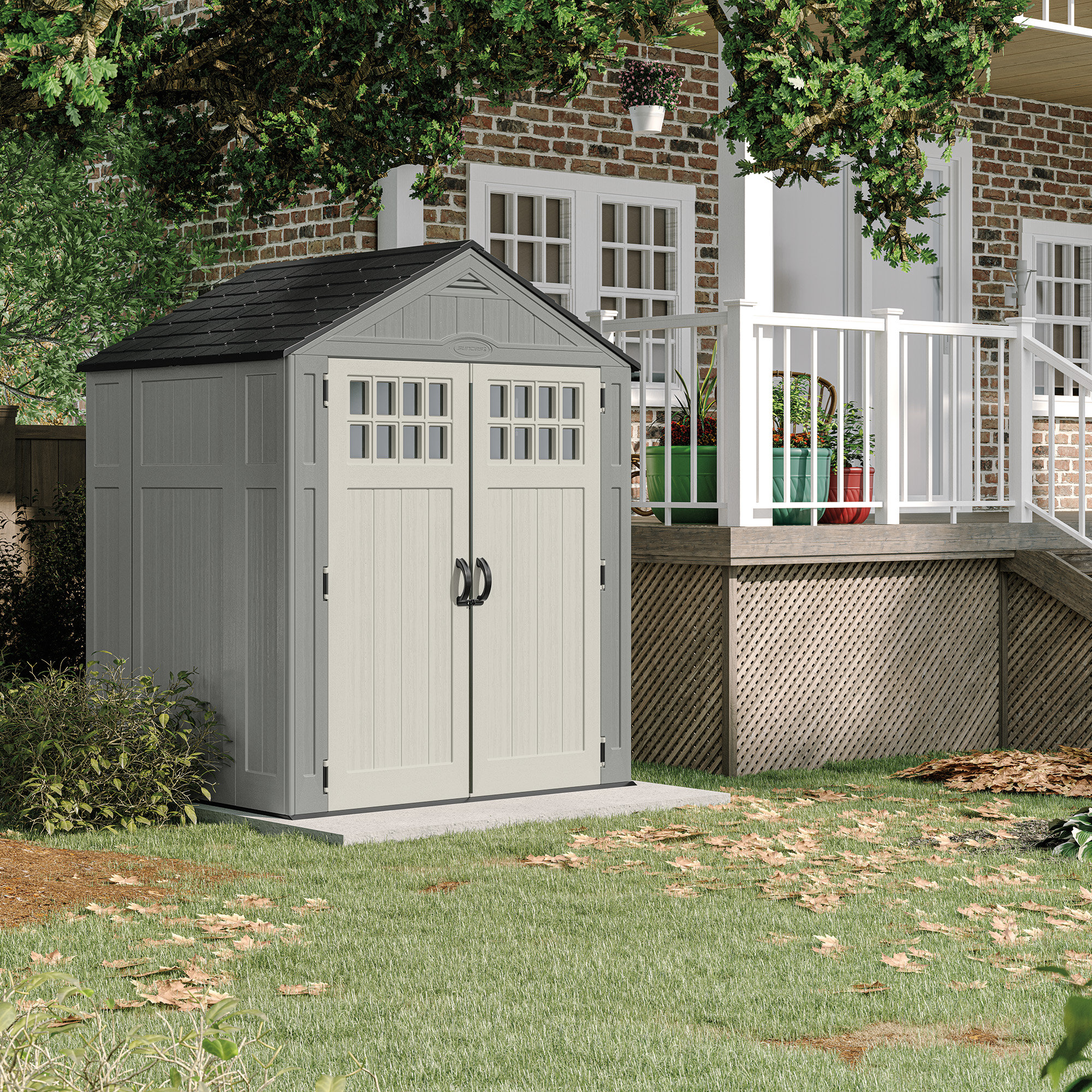 Suncast 6 ft. x 5 ft. Resin Storage Shed & Reviews - Wayfair Canada