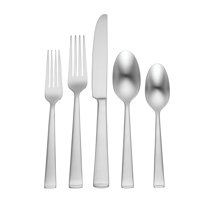 Oneida Satin Moda 75 Piece Flatware Set & Reviews | Wayfair