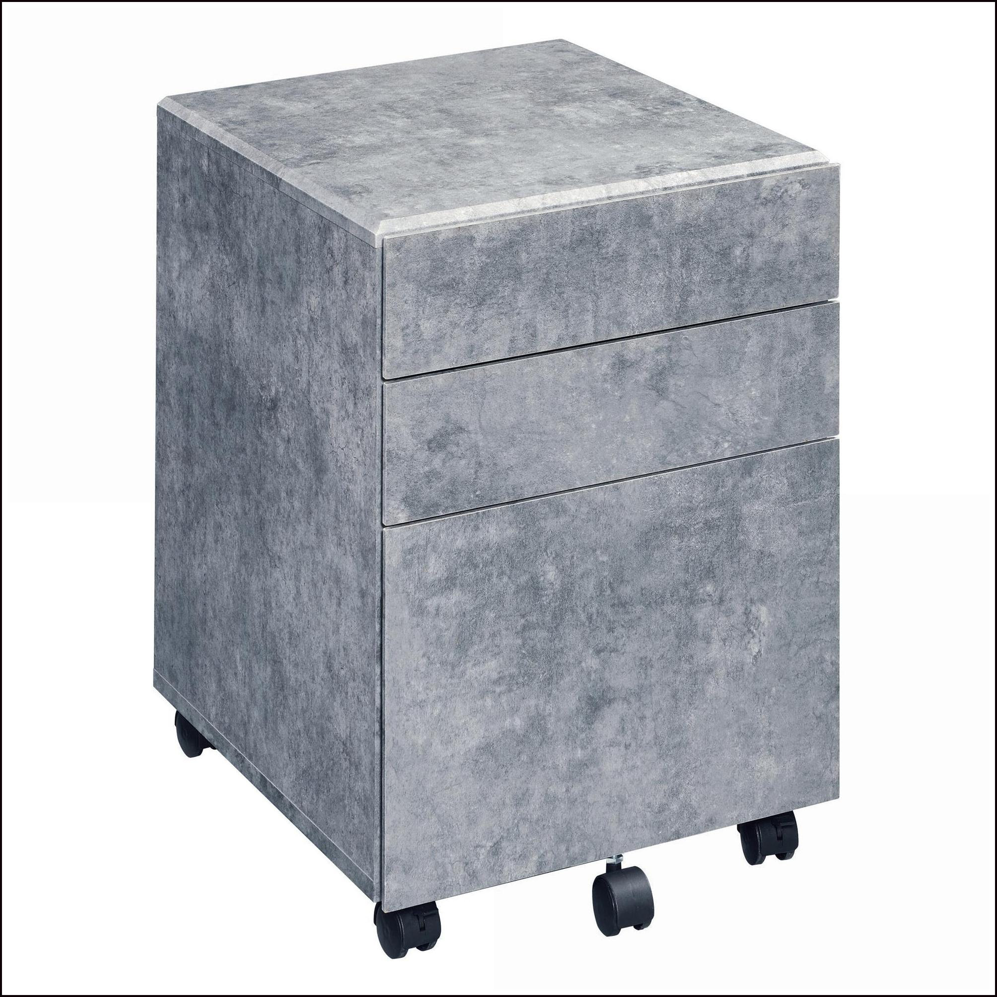 Trent Austin Design® File Cabinet, 3-Drawer Matte Silver Industrial ...