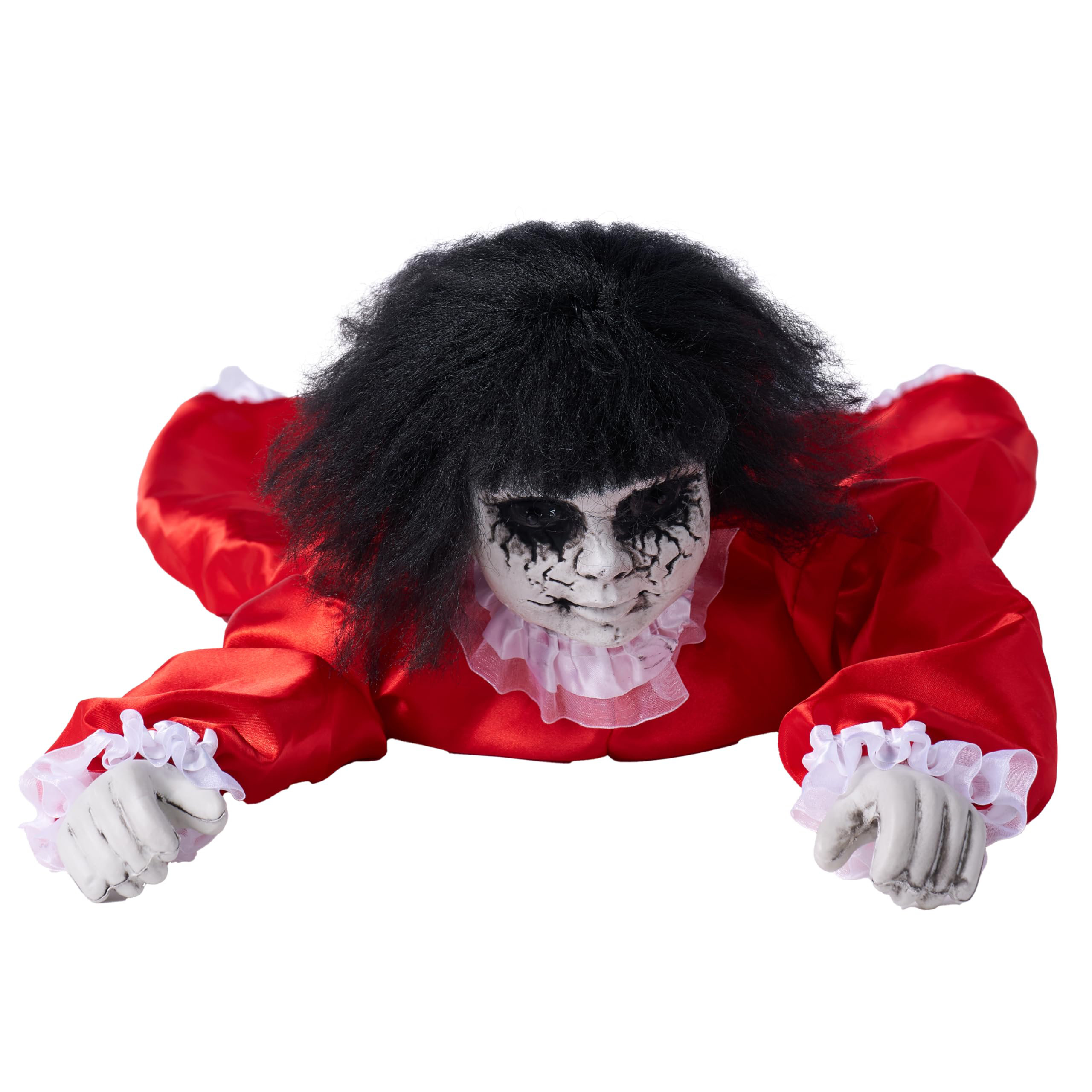 The Holiday Aisle® Halloween 20 inches Creepy Crawling Baby Doll ...