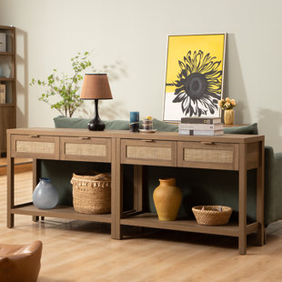 Walnut Console Tables You'll Love | Wayfair
