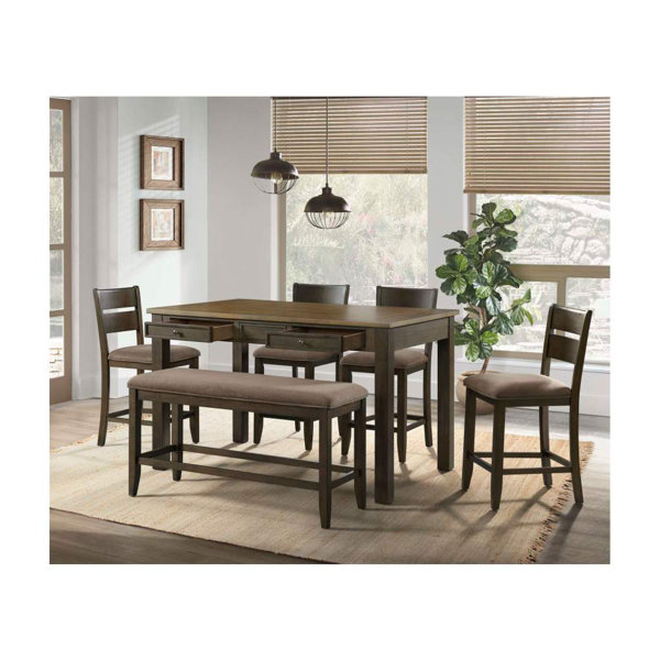 Red Barrel Studio® 4 - Person Counter Height Dining Set & Reviews | Wayfair