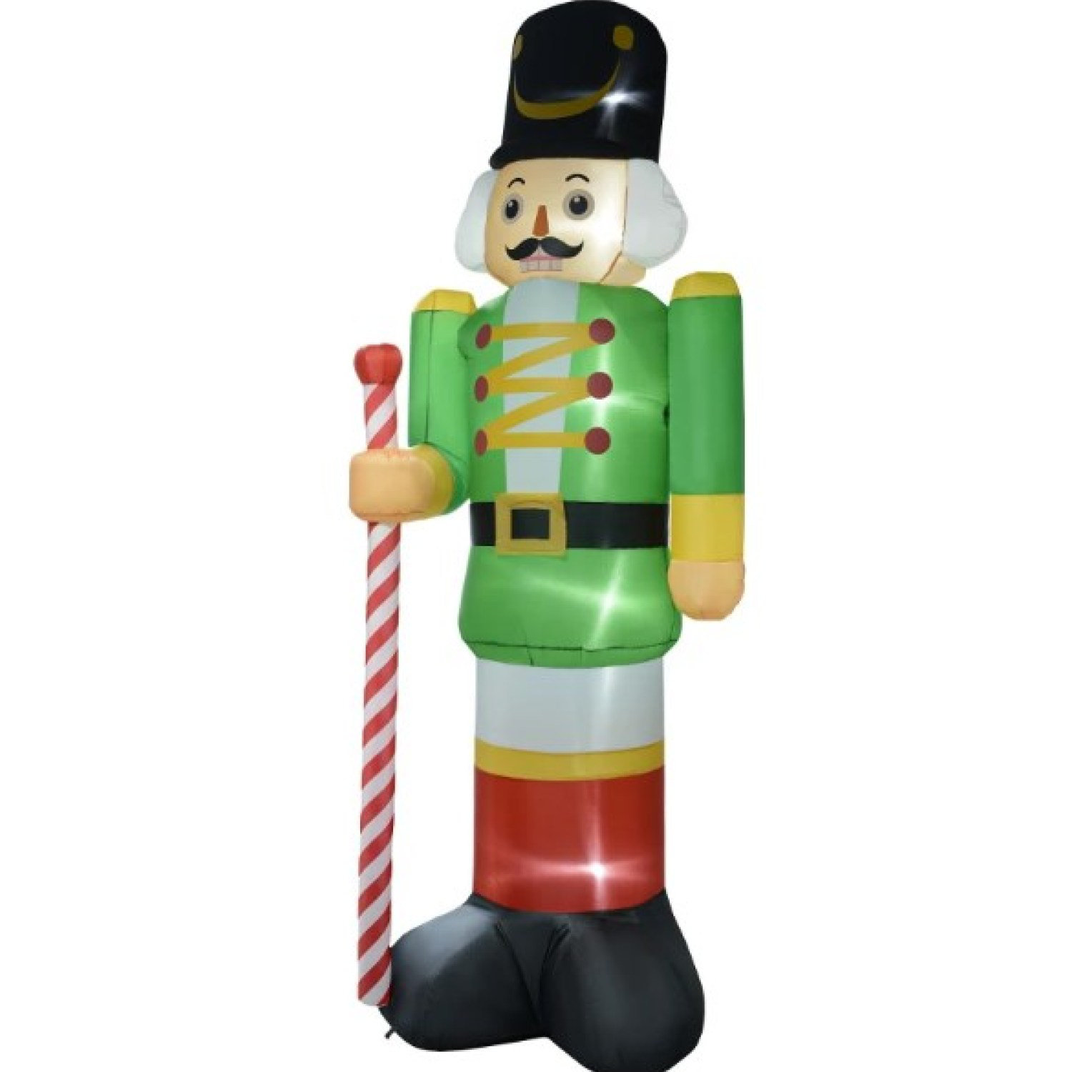 Alcott Hill® Illuminated Inflatable Holiday Soldier Figure for Festive ...