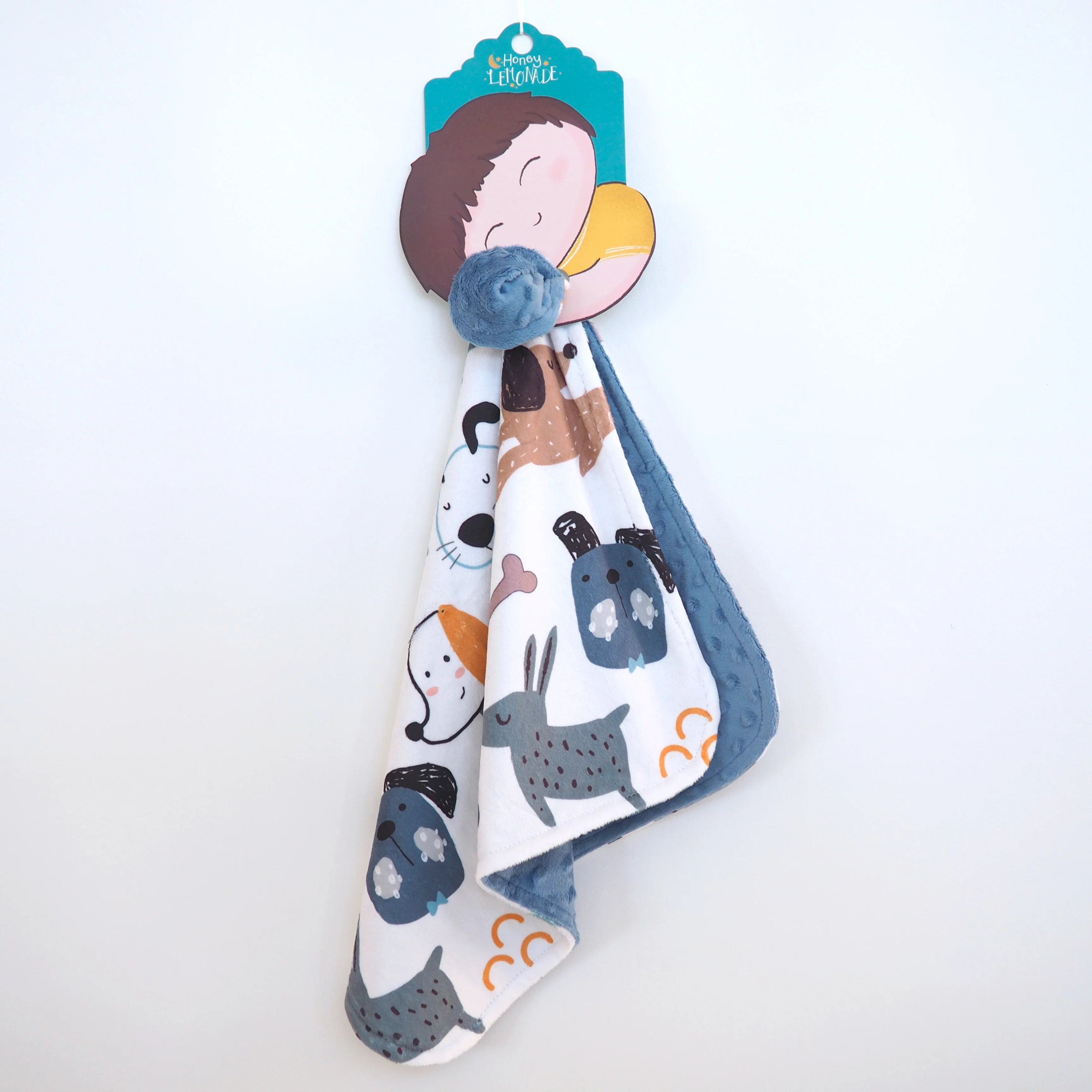 Honey Lemonade Mini Minky My Best Friends (Dogs) Blanket for Toddlers ...