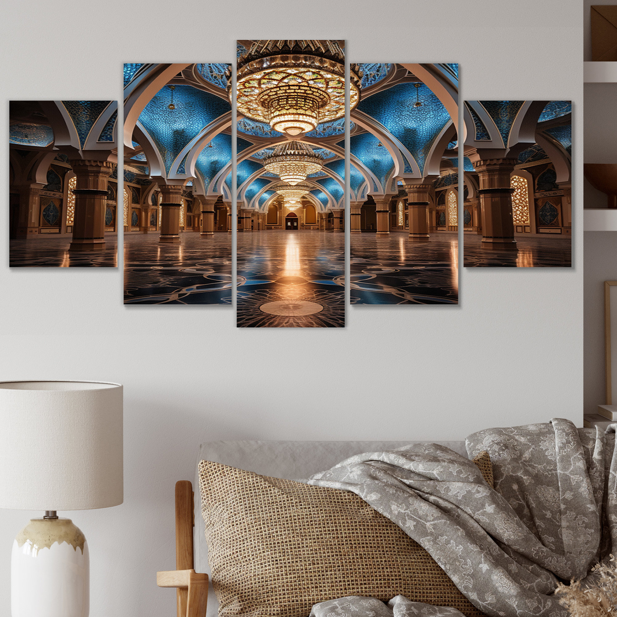 House of Hampton® Islam Art Hadum Mosque I - Islamic Wall Art Living ...