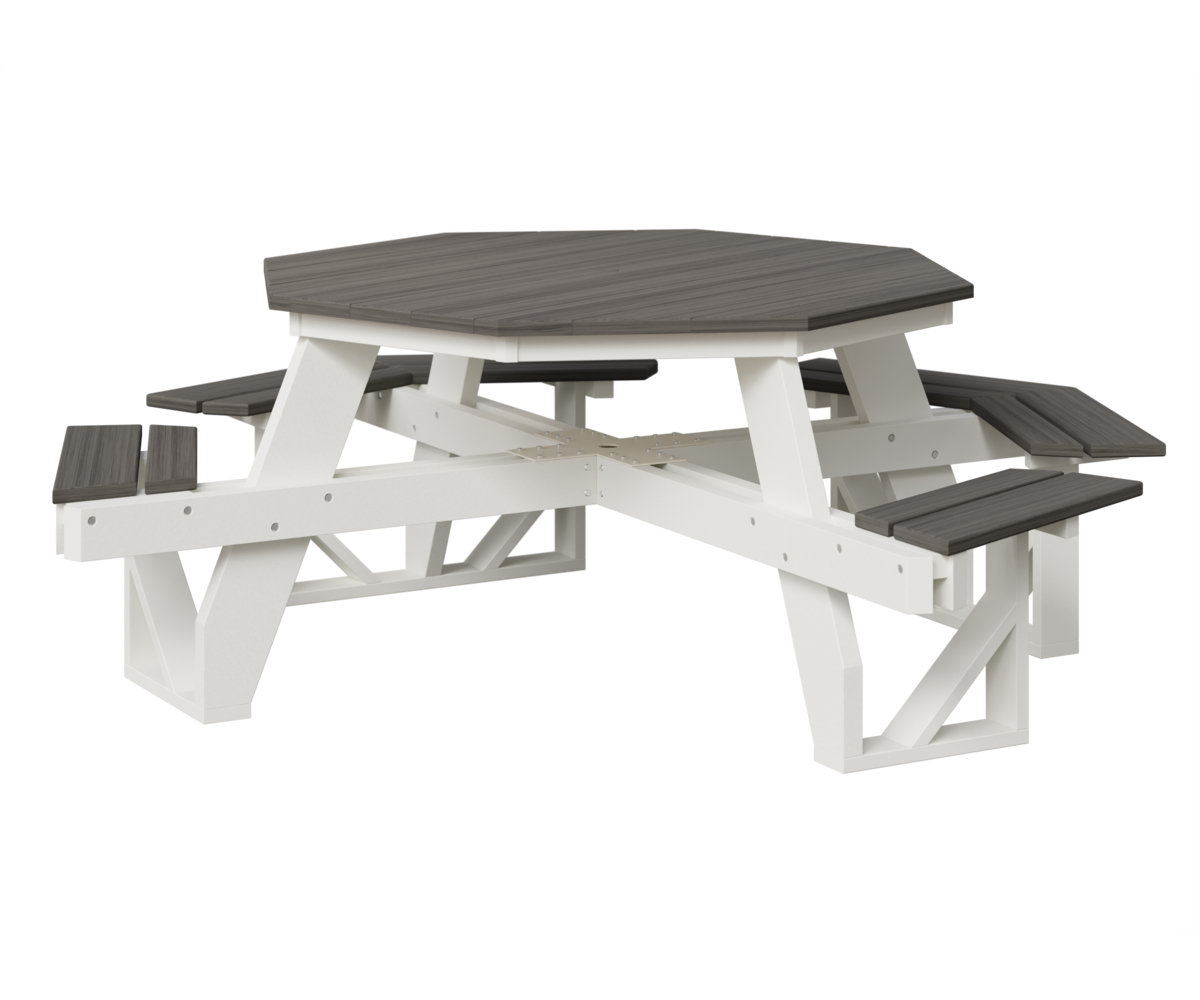 Berlin Gardens Regular Top With Base Ada Octagon Picnic Table | Perigold