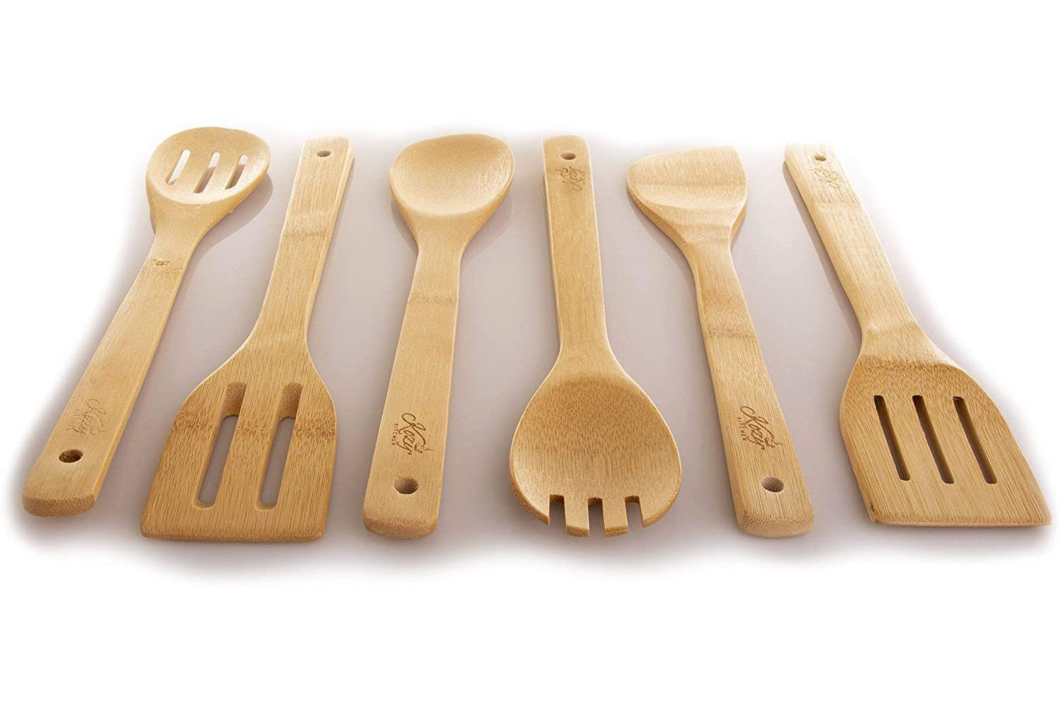 Kozy Kitchen Bamboo Utensils By Kozy Kitchen- Handmade- 100% Organic ...