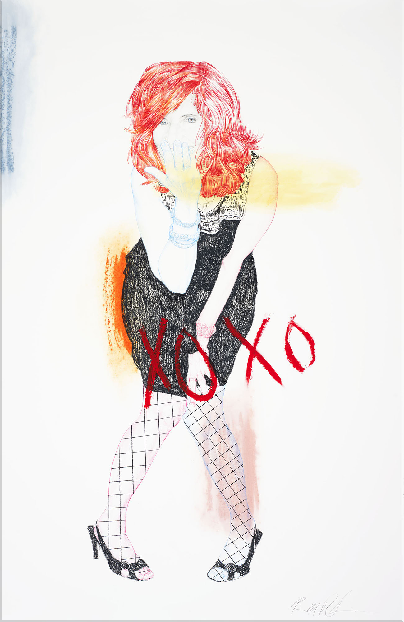 RFA Decor Hot Anna - Hugs and Kisses by Robert Robinson - Wrapped ...