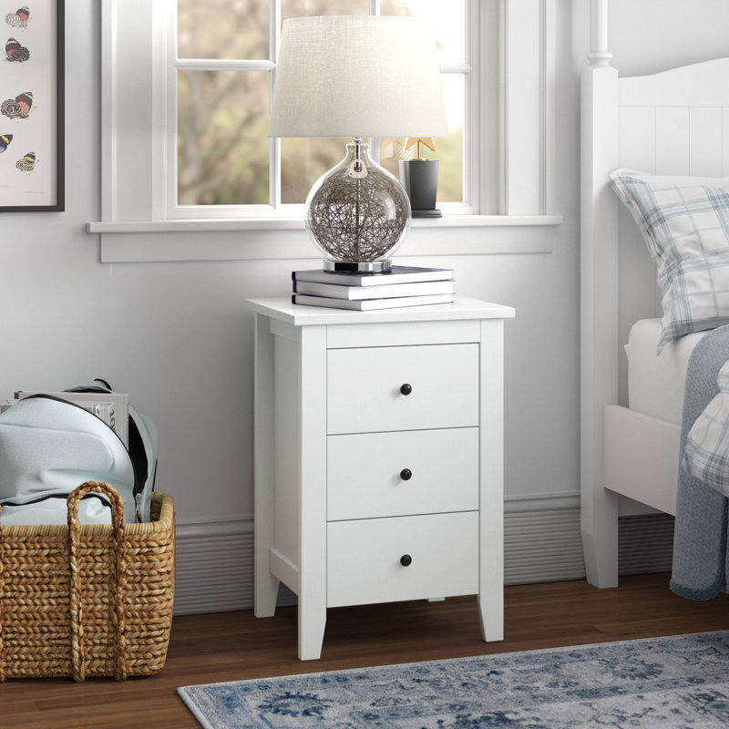 Three Posts™ Teen Lanesborough 3 Drawer Nightstand | Wayfair
