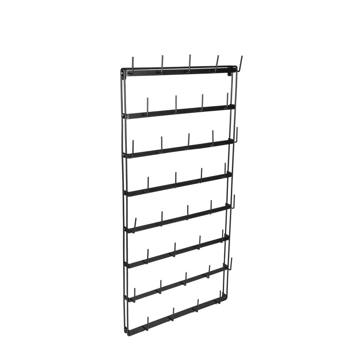 BirdRock Home 36 Peg Mug Rack For Wall - Coffee Tea Cup Glass Storage ...