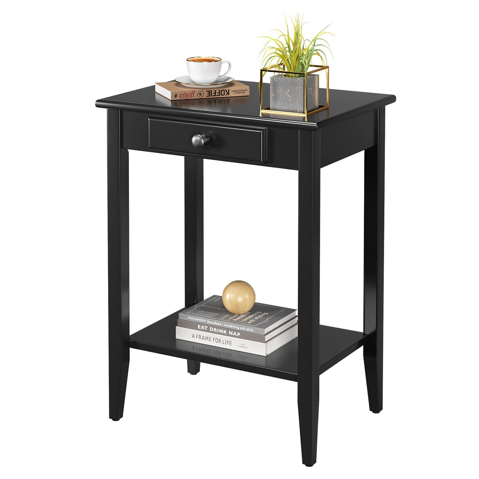 Winston Porter Kaeleen End Table with Storage | Wayfair