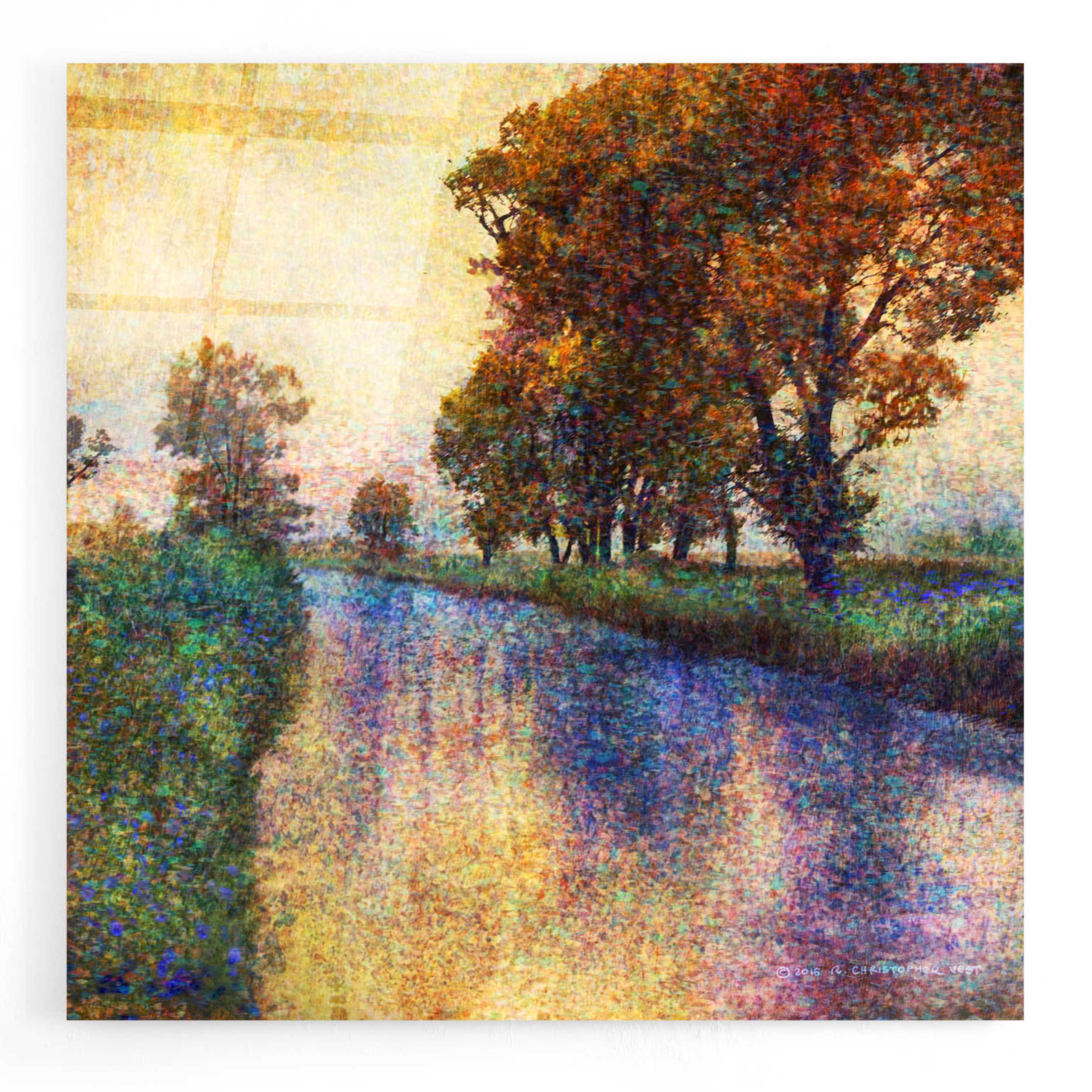 August Grove Dutch Canal by Chris Vest - Unframed Print - Wayfair Canada