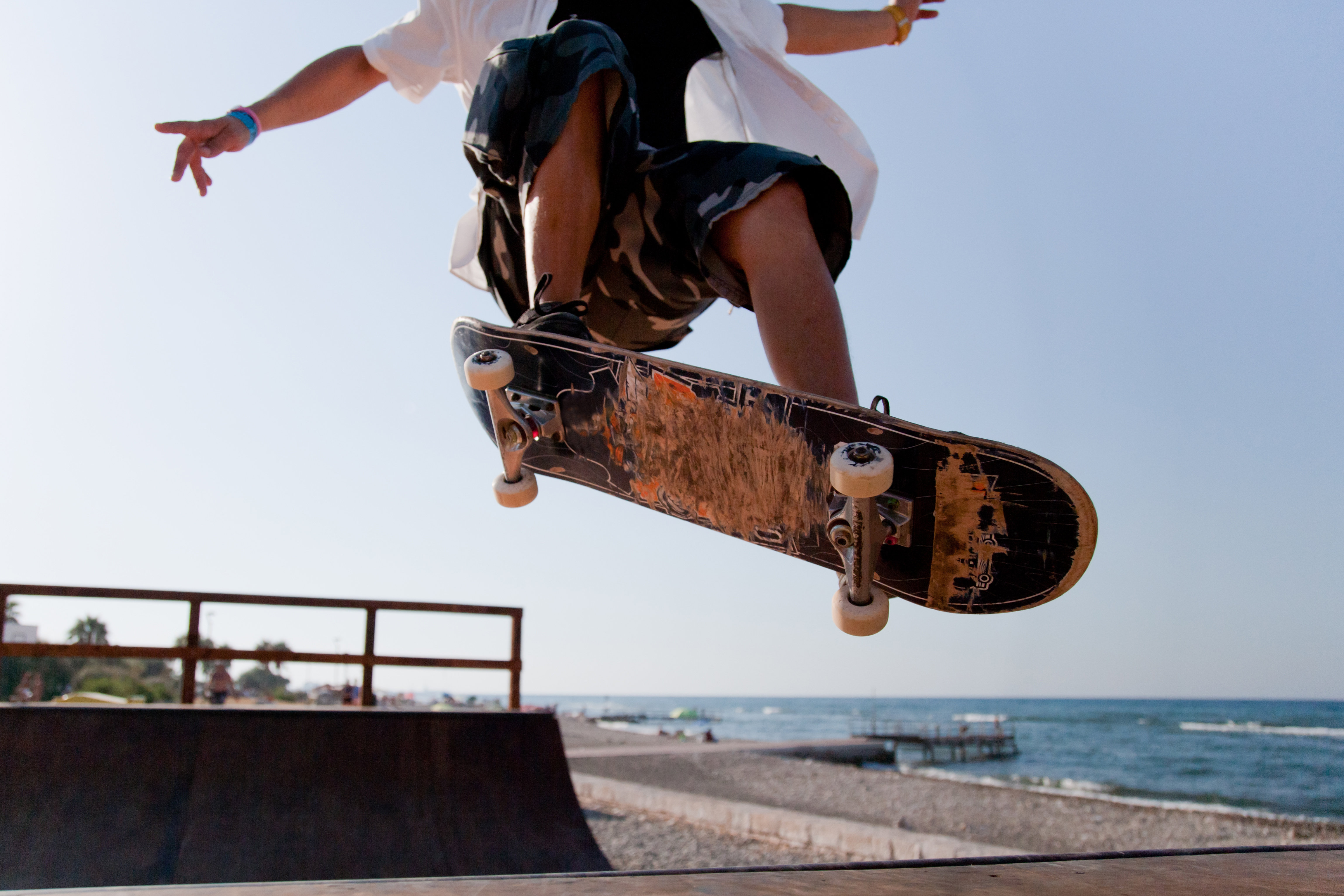 17 Stories Skater on Ramp 07 by Pippino007 - Wrapped Canvas Photograph ...
