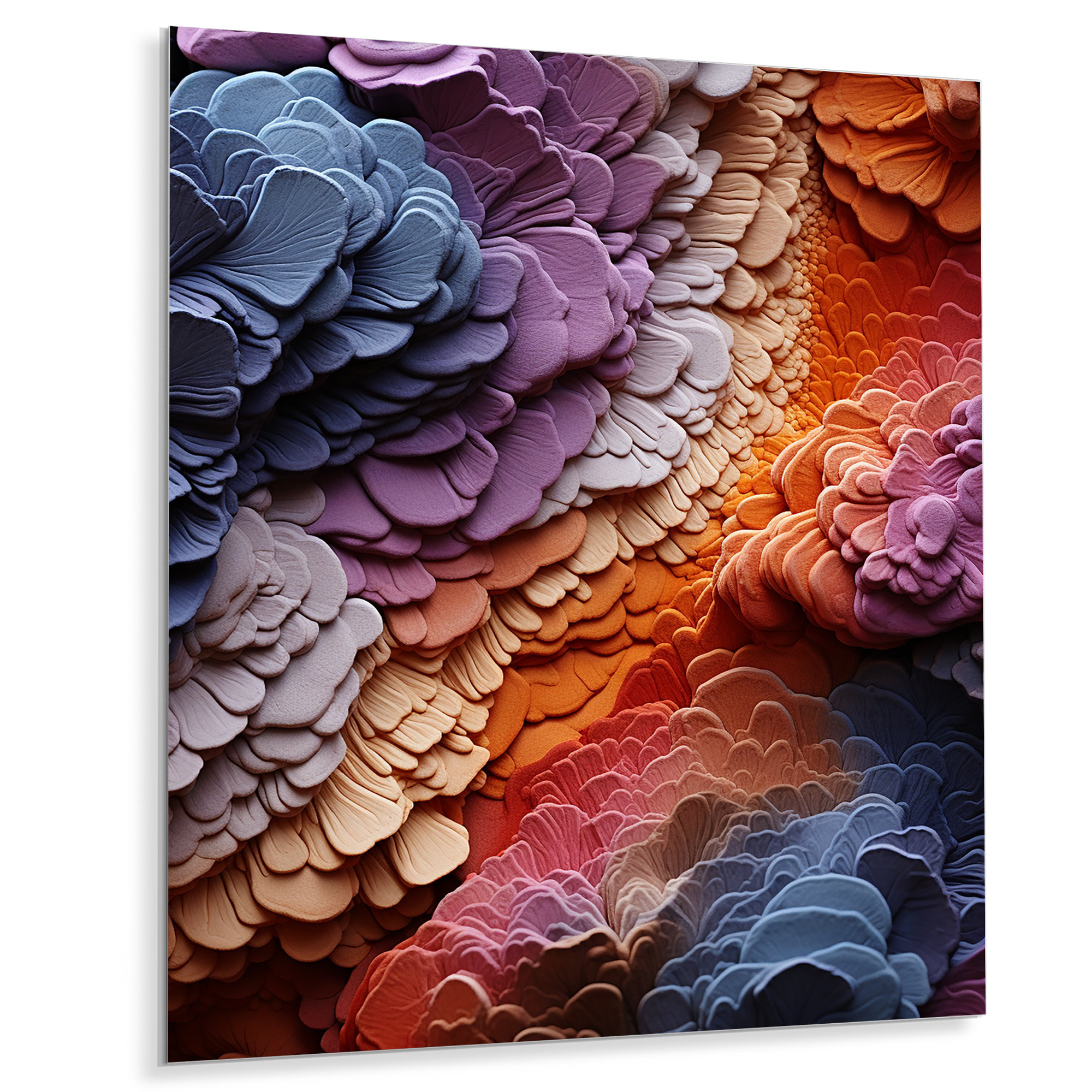 Red Barrel Studio Desert Tapestry Collage I - Desert Metal Wall Art ...