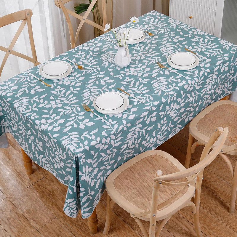 Red Barrel Studio® Backing Waterproof Oil-Proof Plastic Table Cloth ...