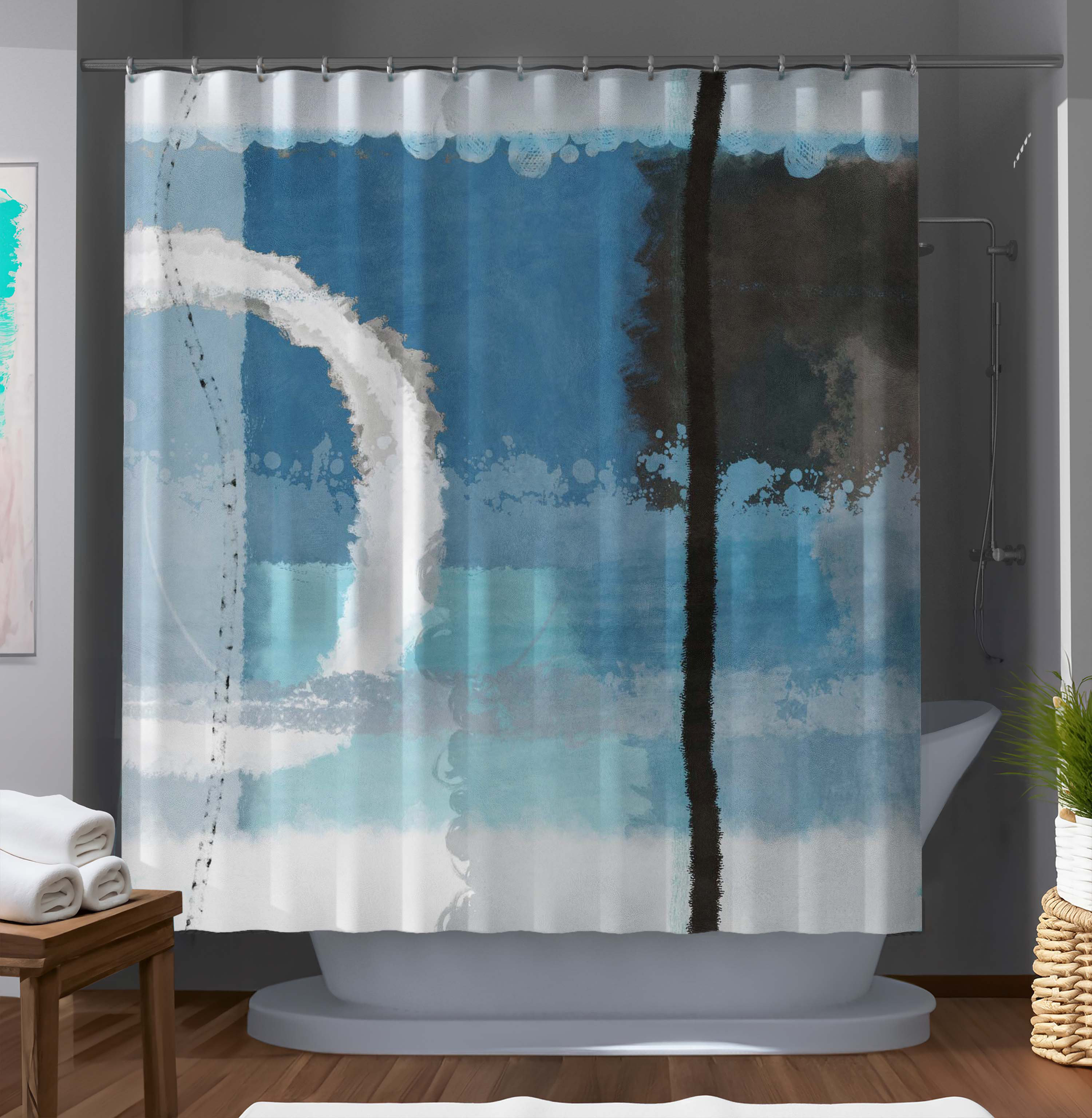 East Urban Home Kusin Shower Curtain | Wayfair