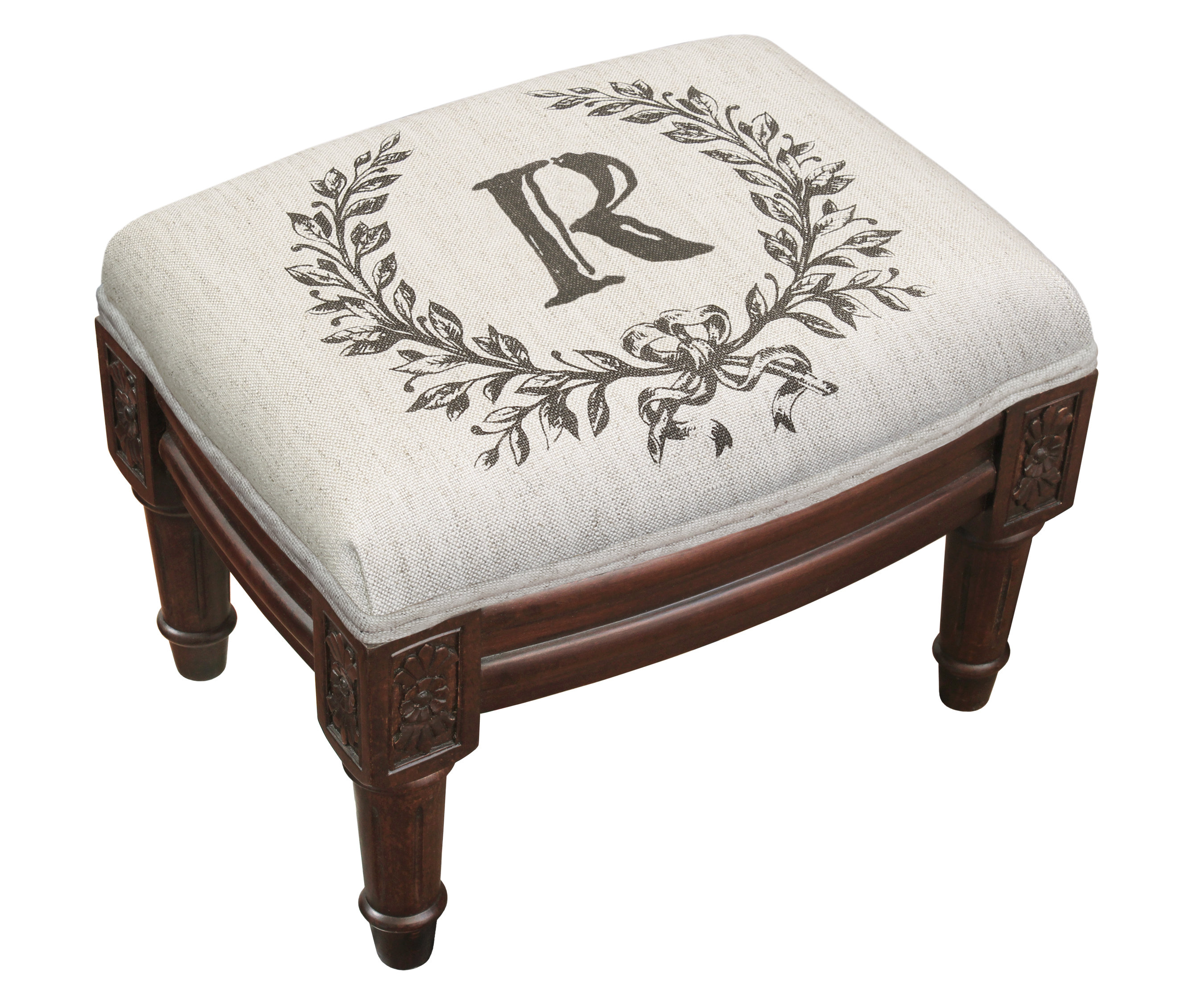 Astoria Grand Banbridge Solid Wood Accent Stool | Wayfair