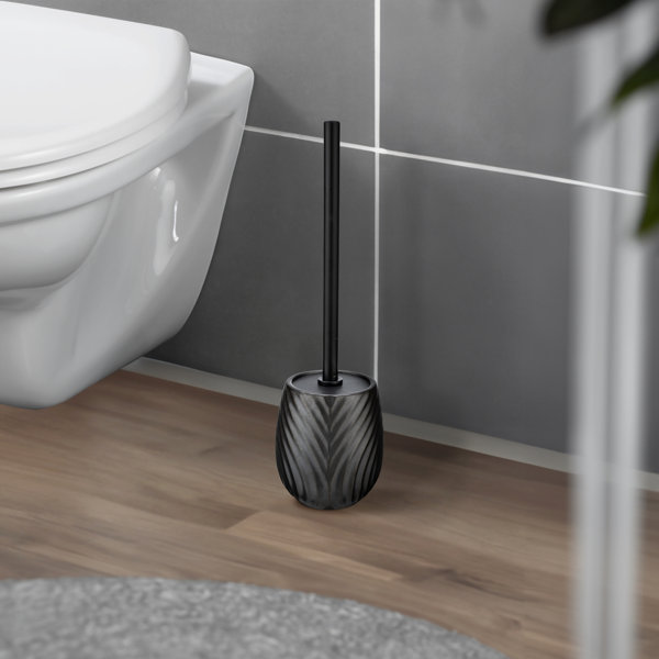 17 Stories Ryniah Free-Standing Toilet Brush & Holder | Wayfair.co.uk