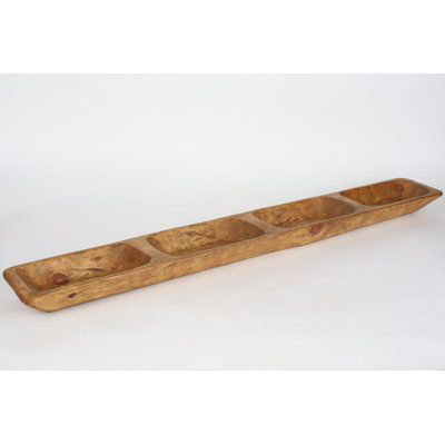 Millwood Pines Levant Solid Wood Tray | Wayfair