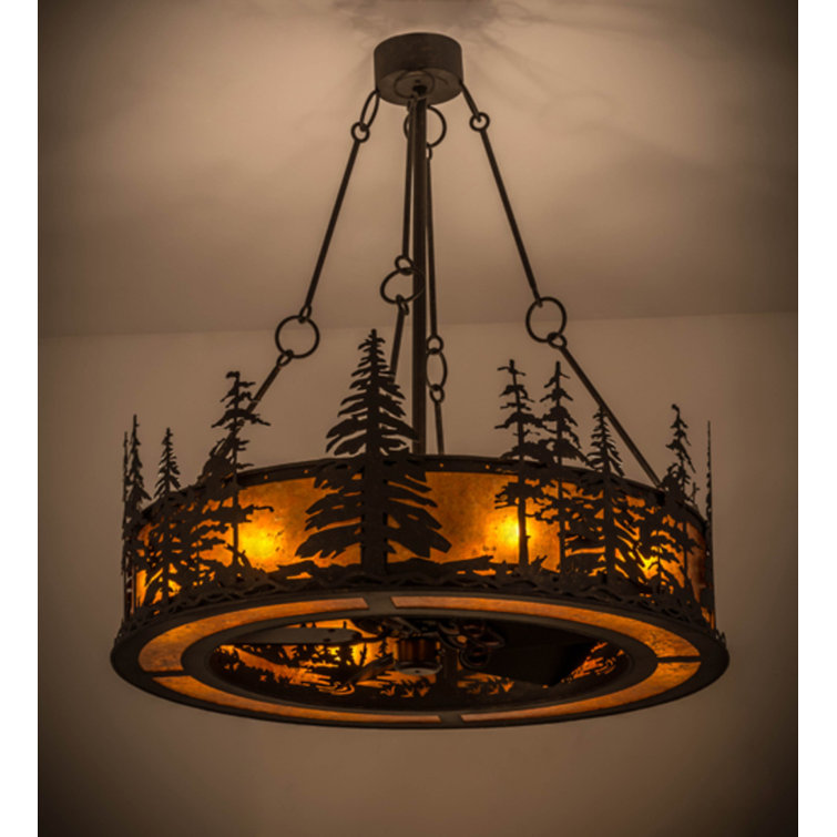 Loon Peak® Jadriel 30'' Ceiling Fan with Light Kit | Wayfair