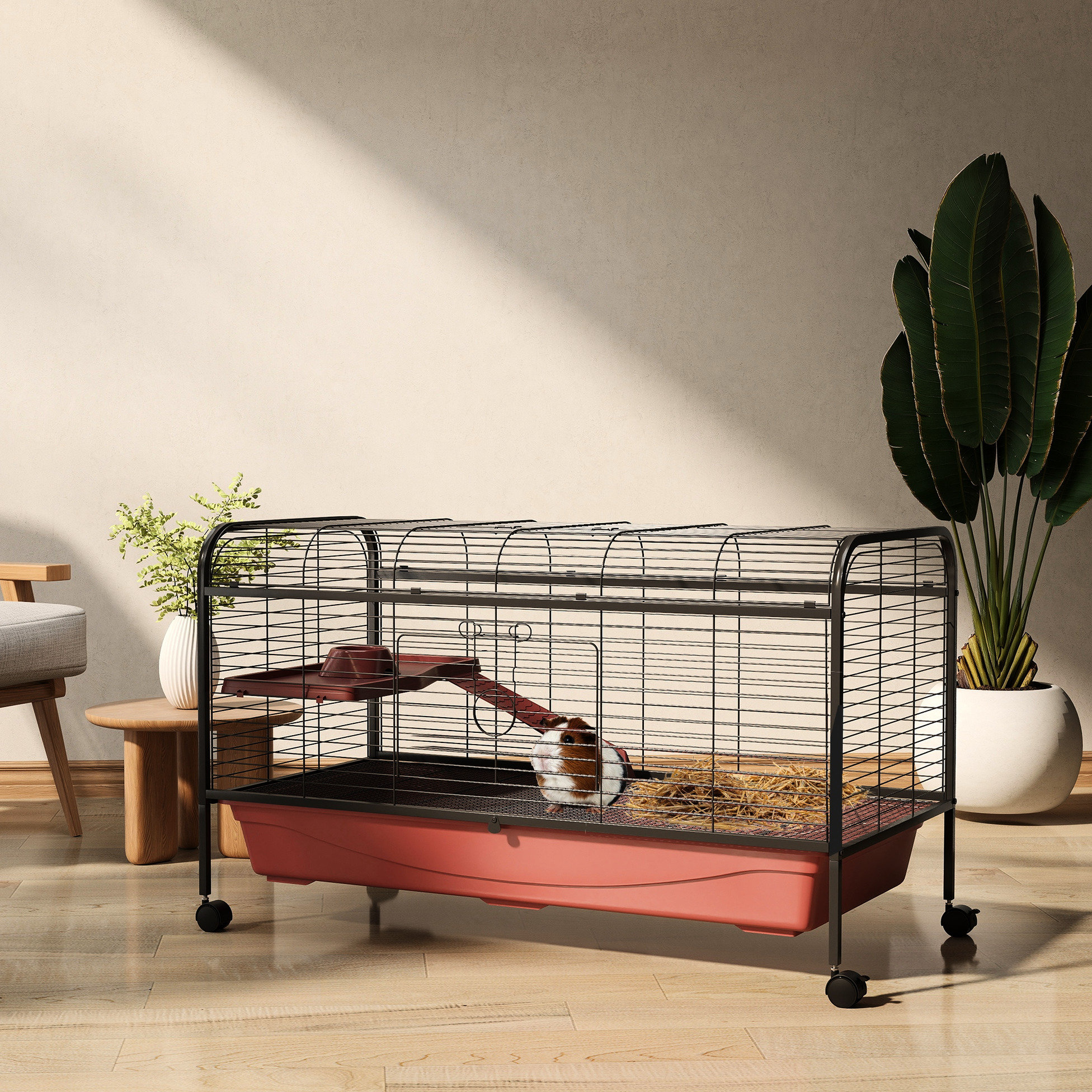 Archie & Oscar™ 48" L Small Animal - Rabbit & Ferret Play House With ...