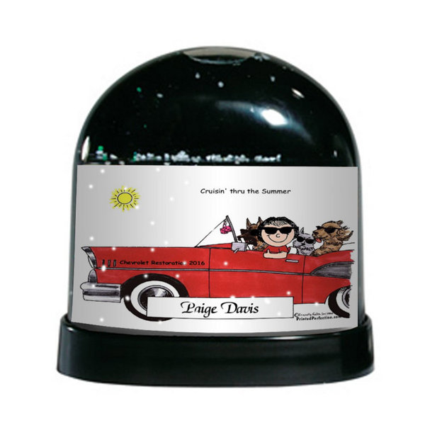 The Holiday Aisle® Friendly Folks Cartoon Caricature Female Car ...